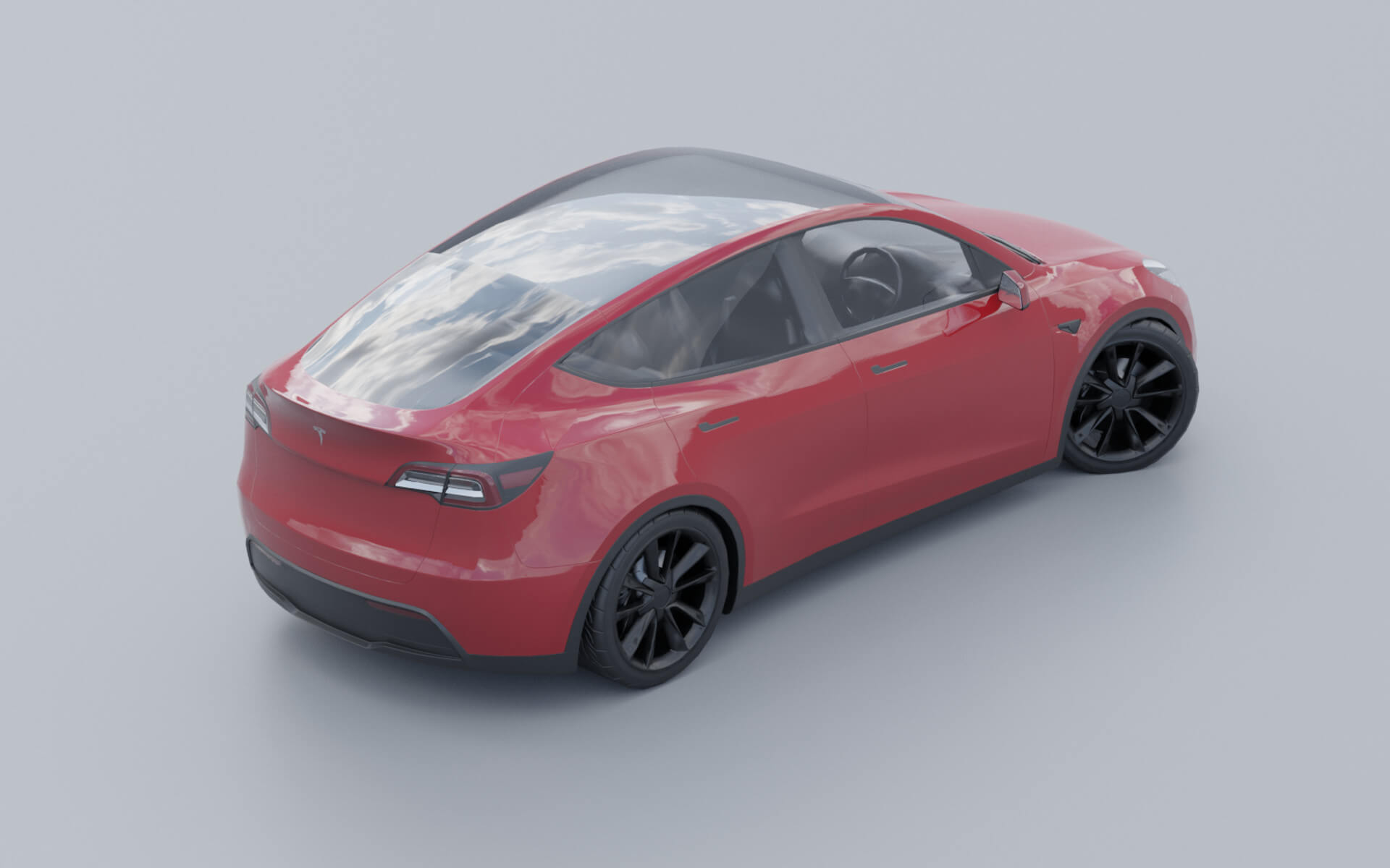 Tesla Model Y by solid-surface