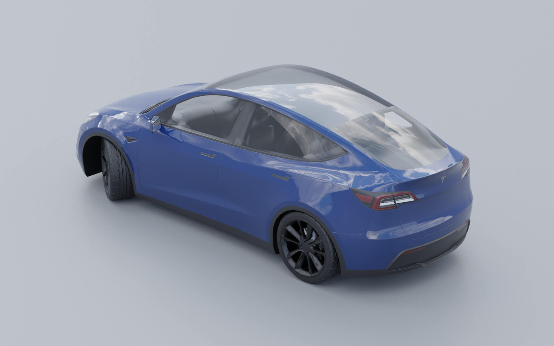 Tesla Model Y by solid-surface