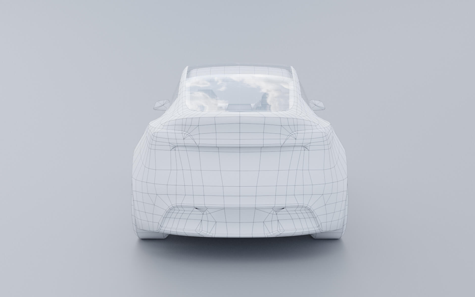 Tesla Model Y by solid-surface
