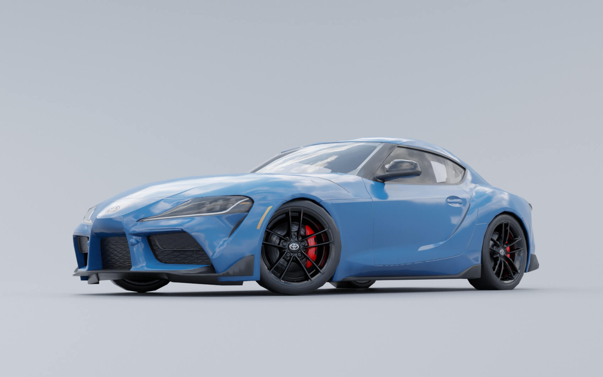 Toyota Supra A90 - 3D Model by solid-surface