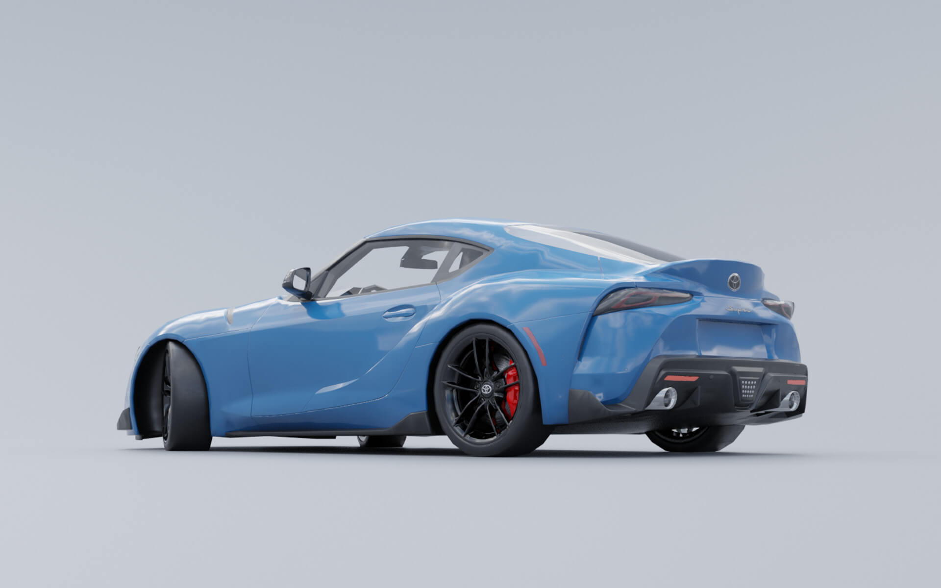 Toyota Supra A90 - 3D Model by solid-surface