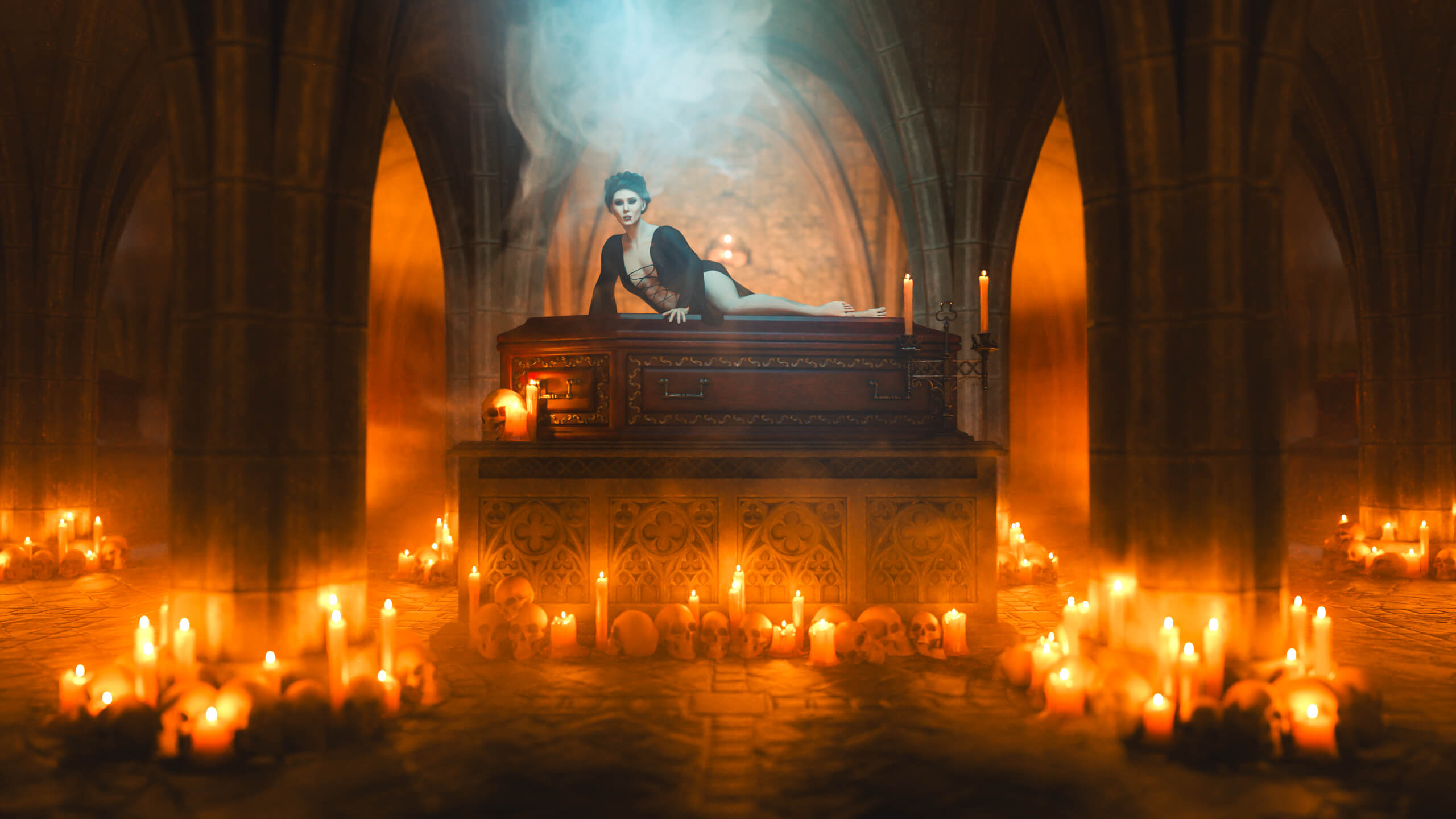 The Awakening 3D Render, Digital Art by Solisphotography