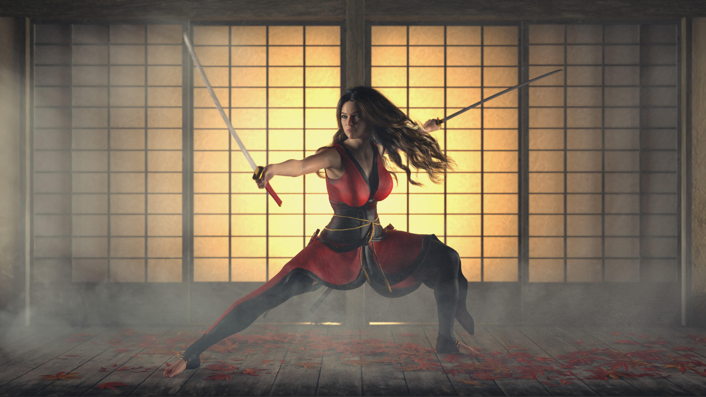 Warrior 3D Render, Digital Art by Solisphotography