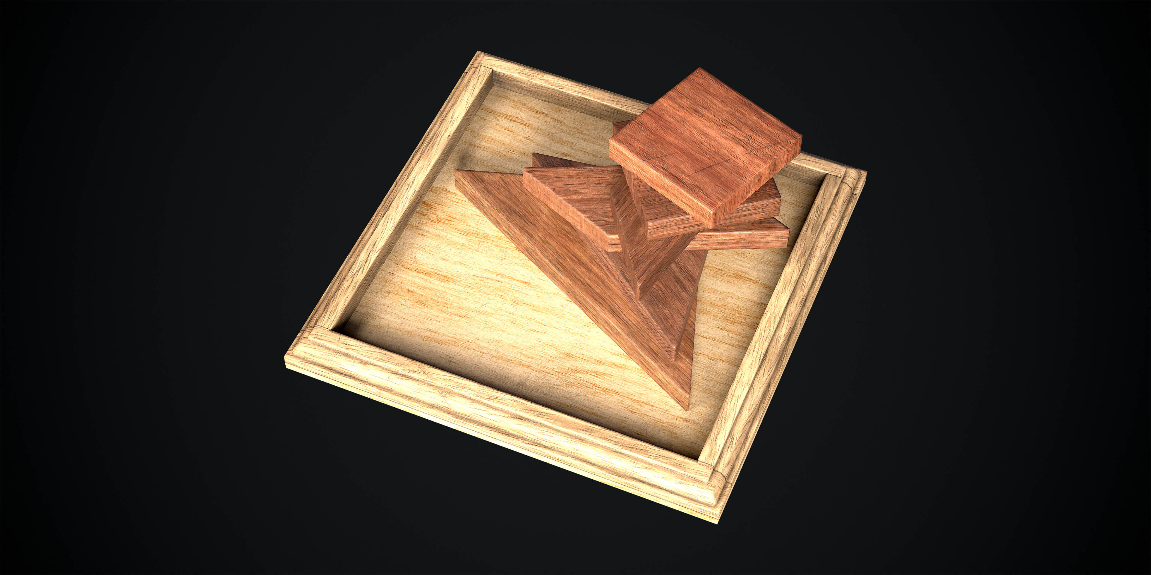 Form Filling Puzzle - W1 3D Model by solo_GRV