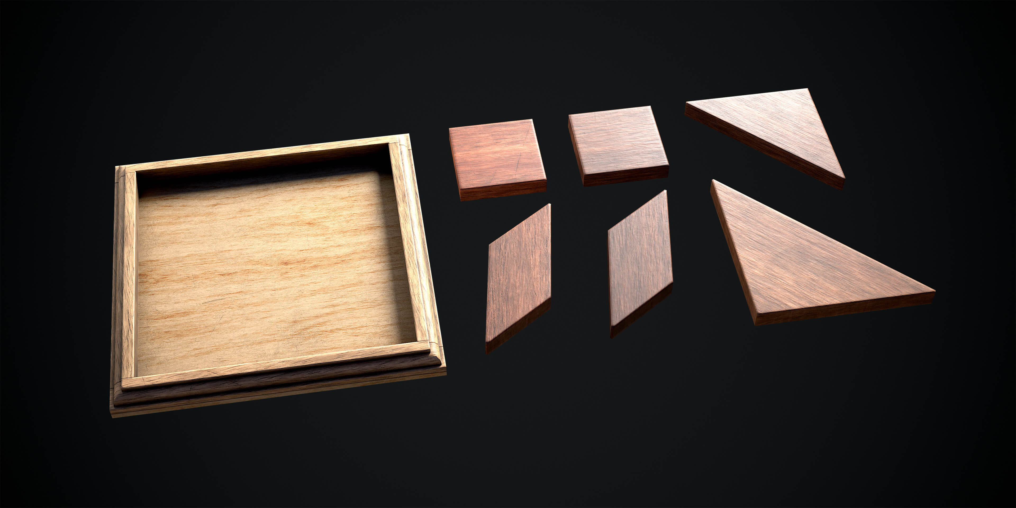Form Filling Puzzle - W1 3D Model by solo_GRV