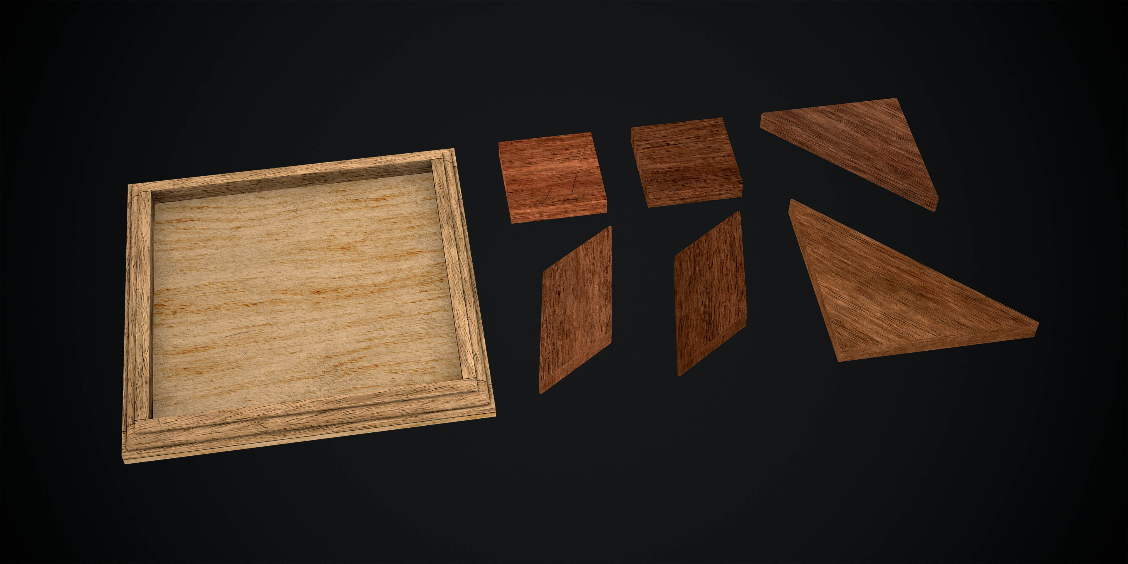 Form Filling Puzzle - W1 3D Model by solo_GRV