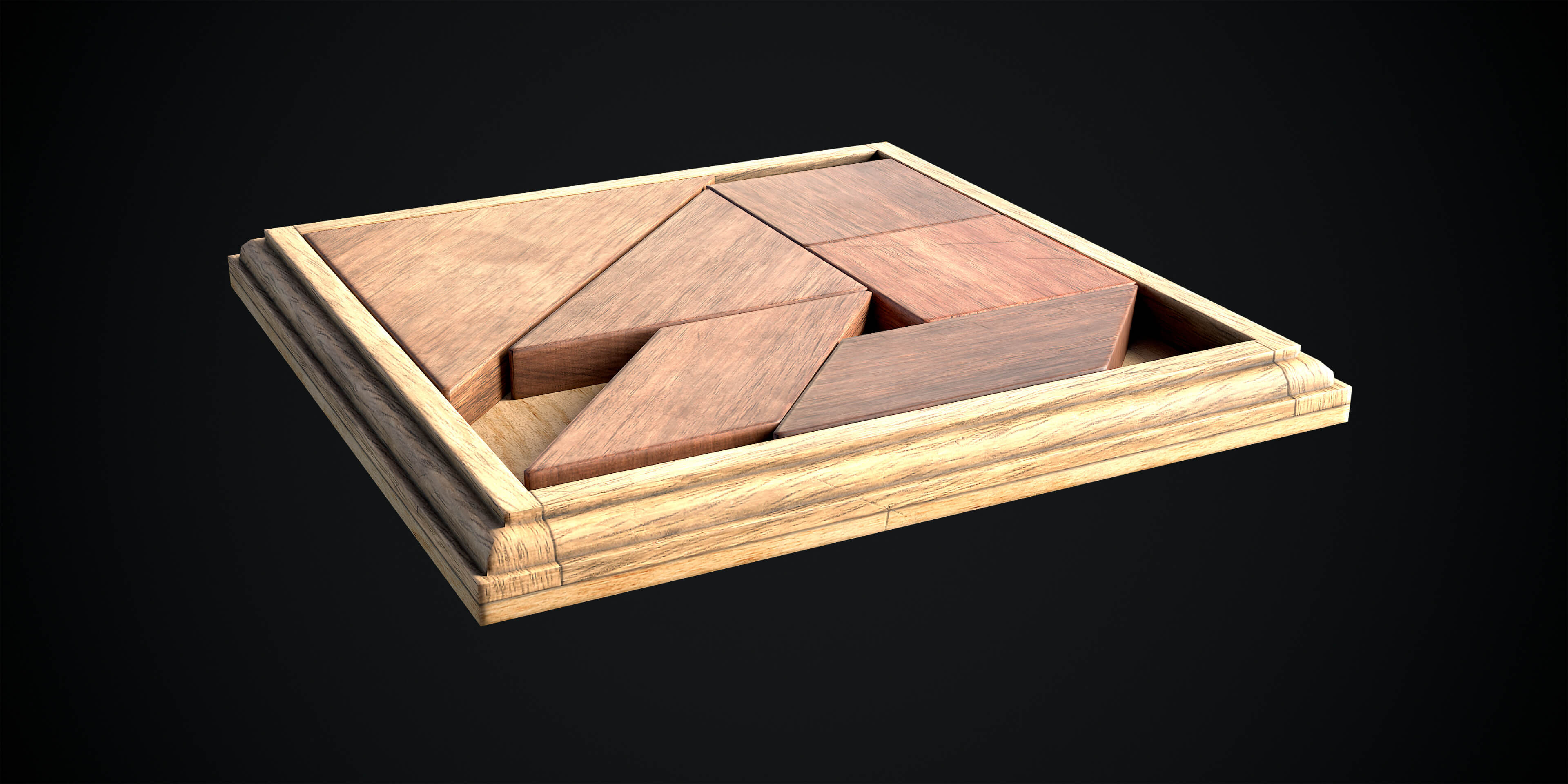 Form Filling Puzzle - W1 3D Model by solo_GRV