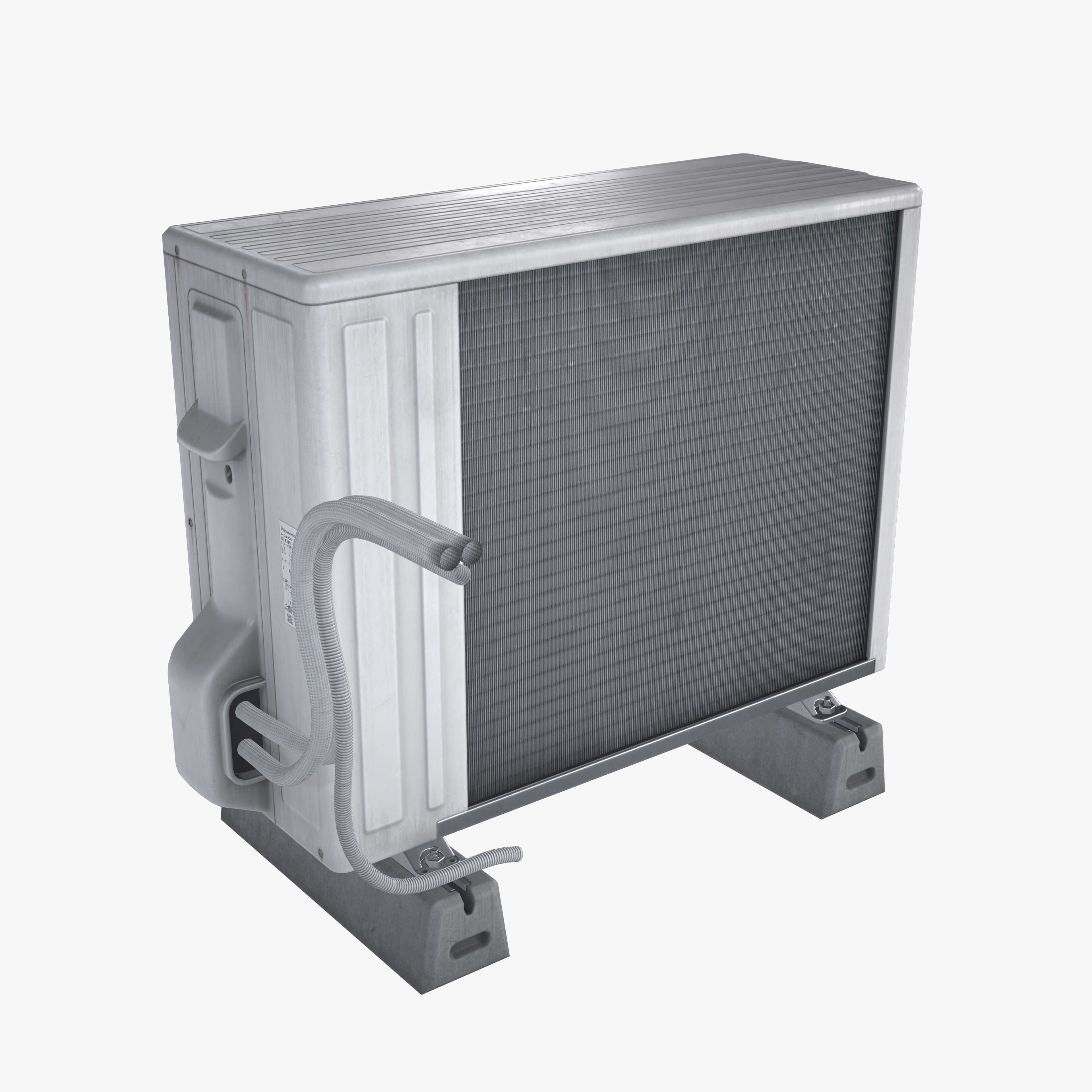 Japanese Air Conditioner - CUX637 3D Model by solo_GRV