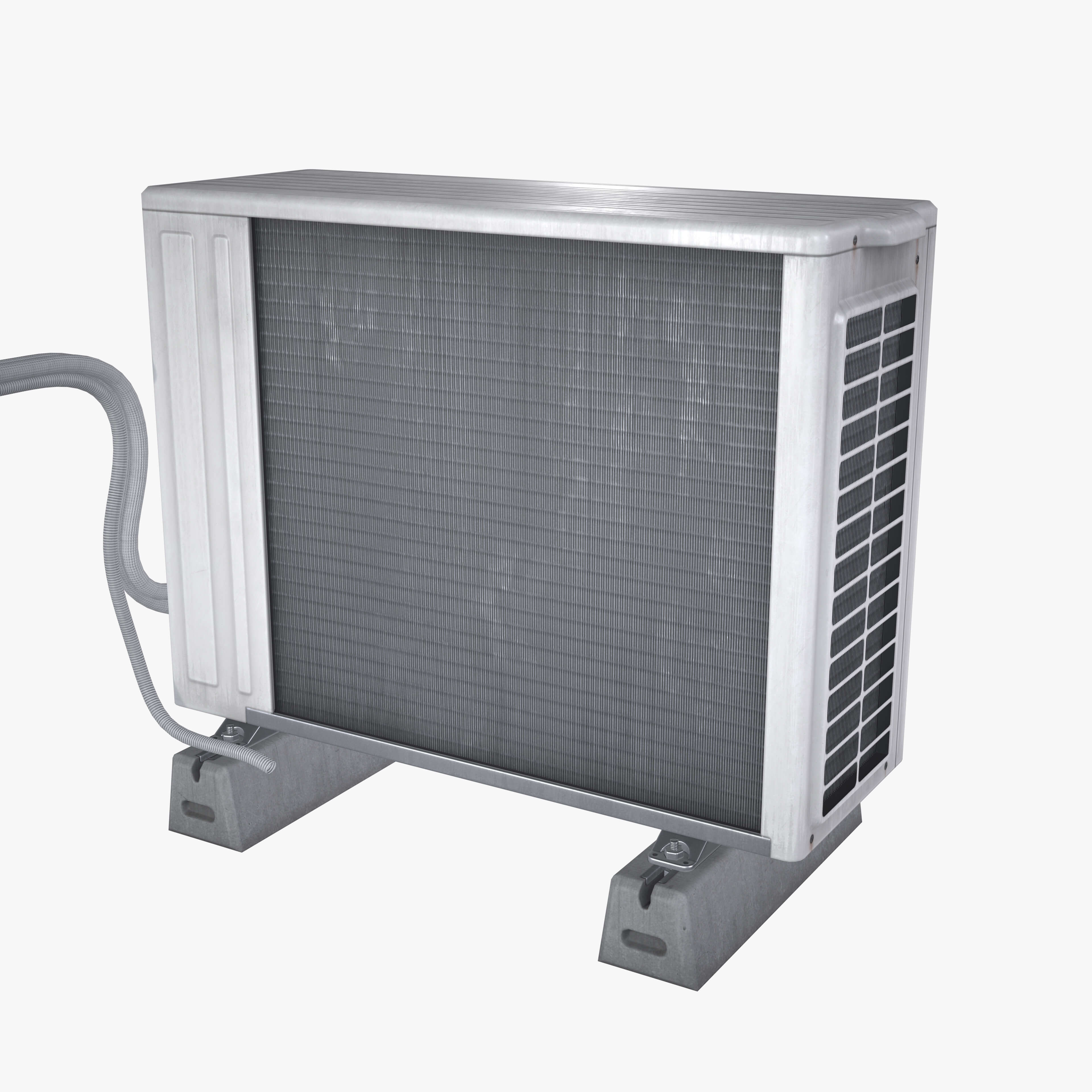 Japanese Air Conditioner - CUX637 3D Model by solo_GRV