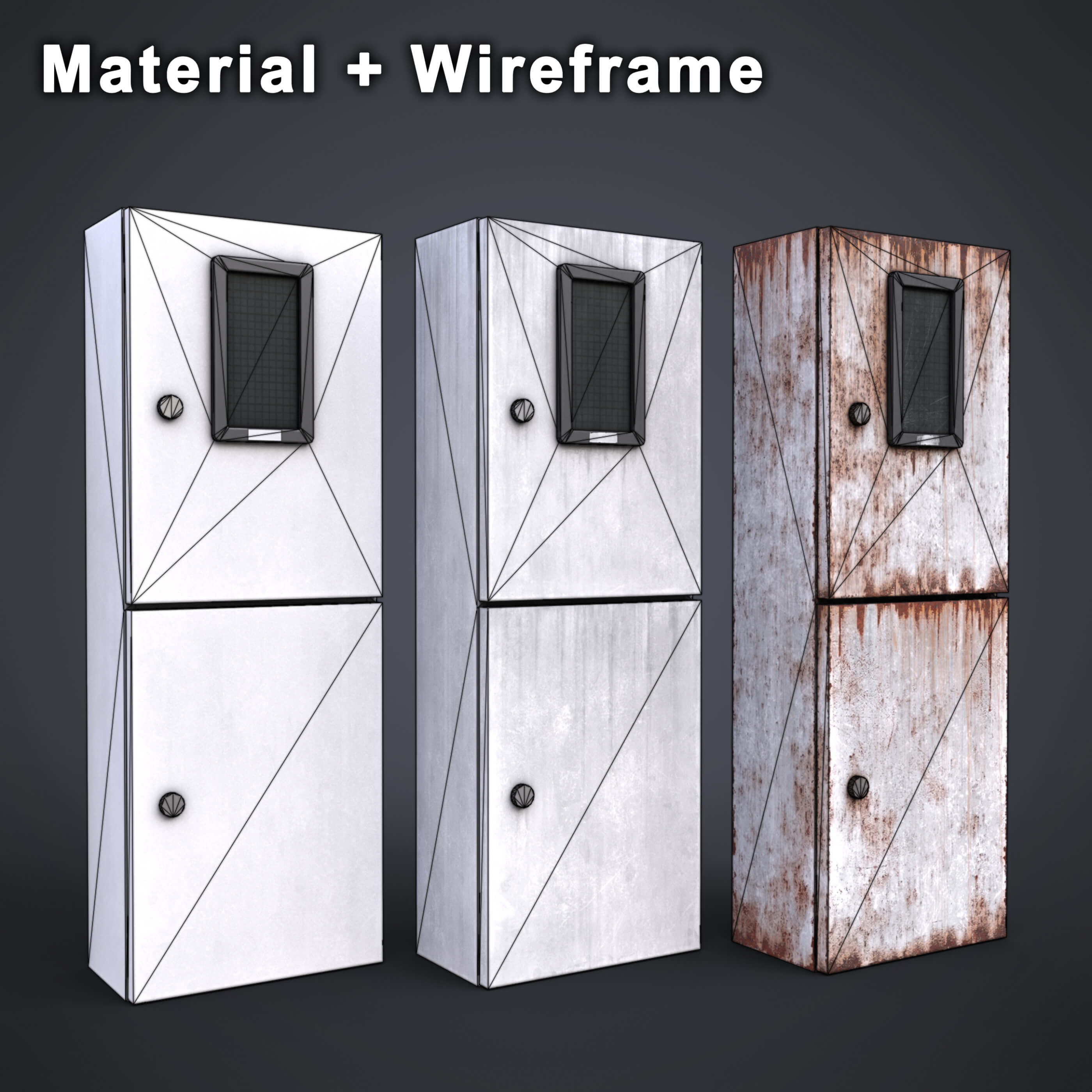 Japanese Electric Boxes - MSB 3D Model by solo_GRV