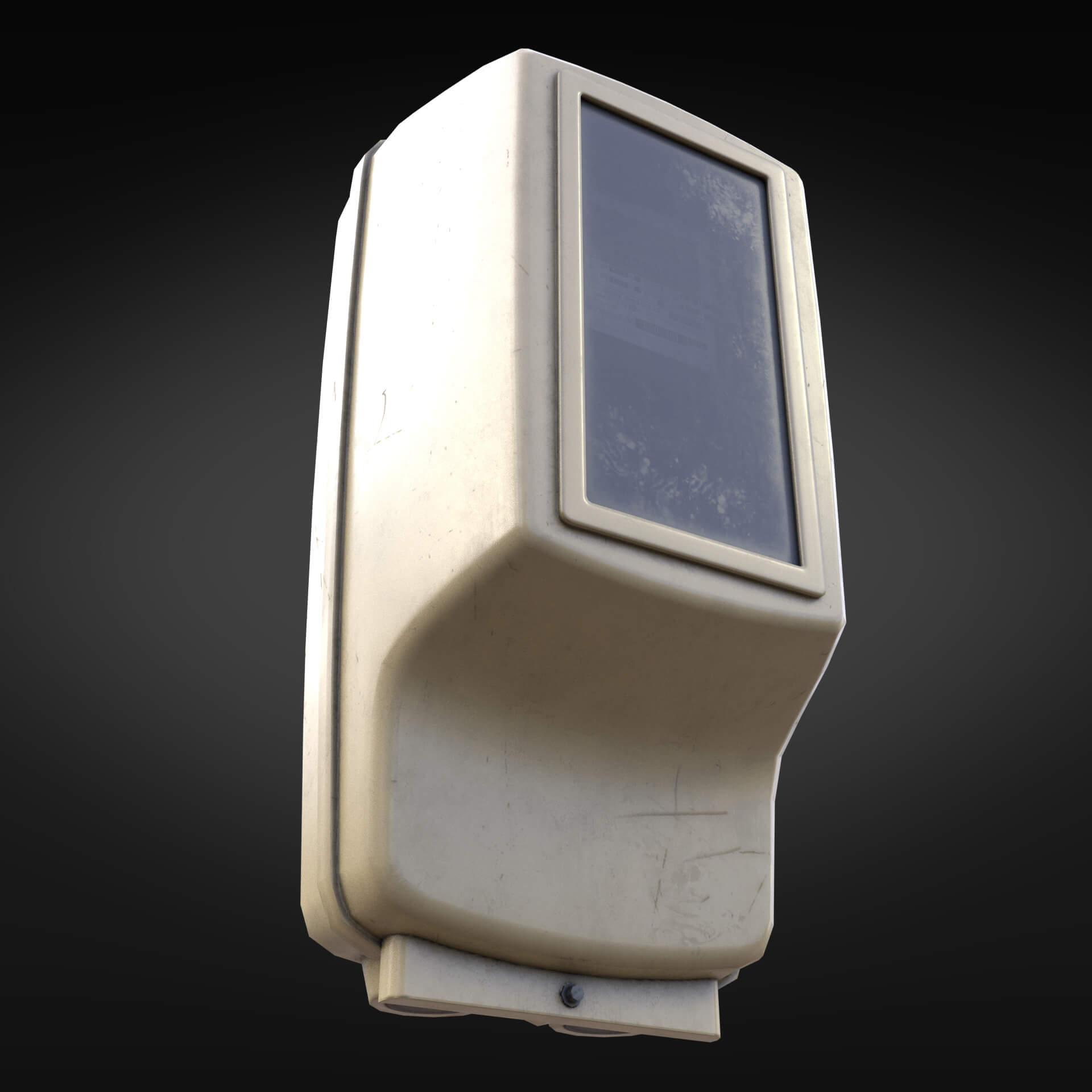 Japanese Electricity Meter Box - EMB-02 3D Model by solo_GRV