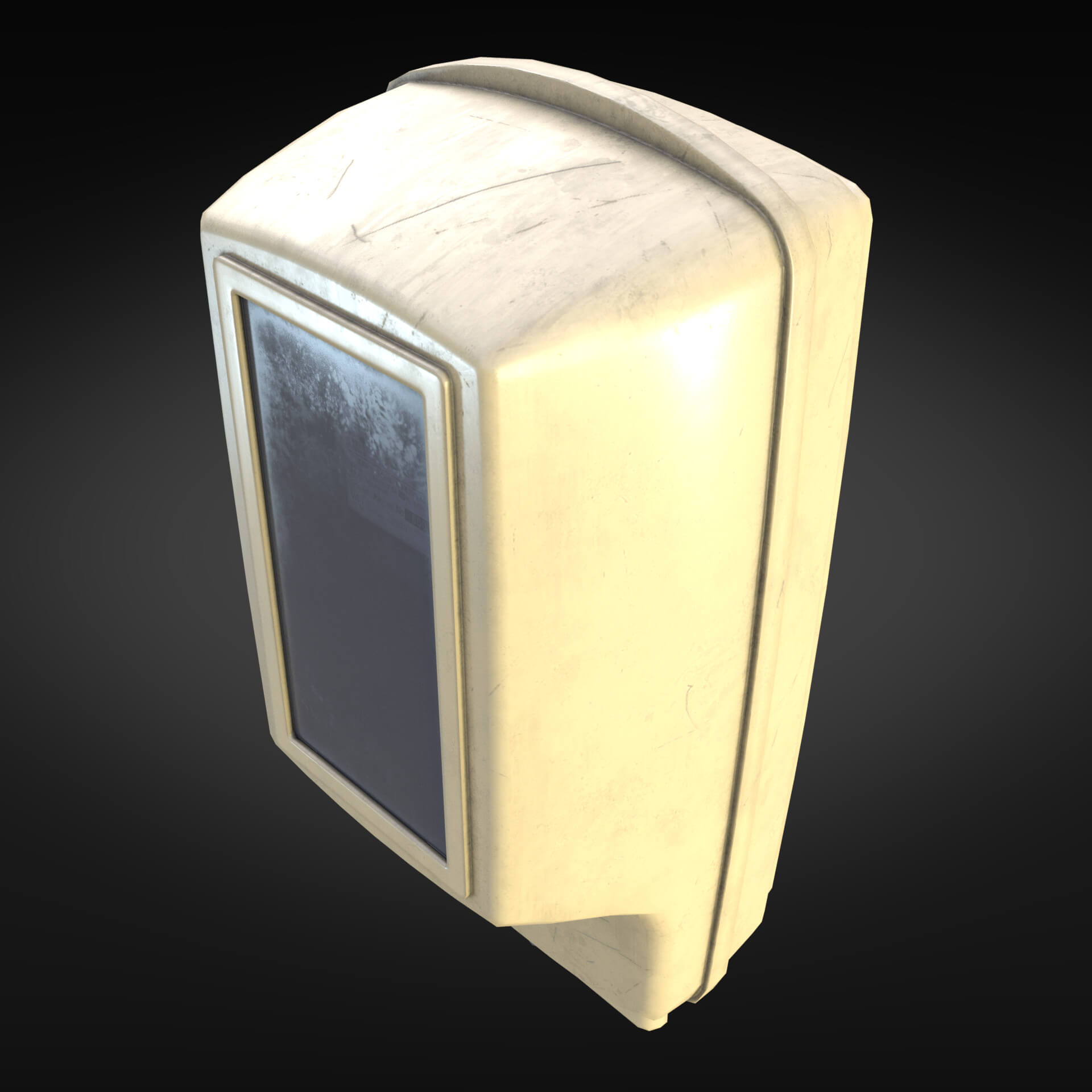 Japanese Electricity Meter Box - EMB-02 3D Model by solo_GRV