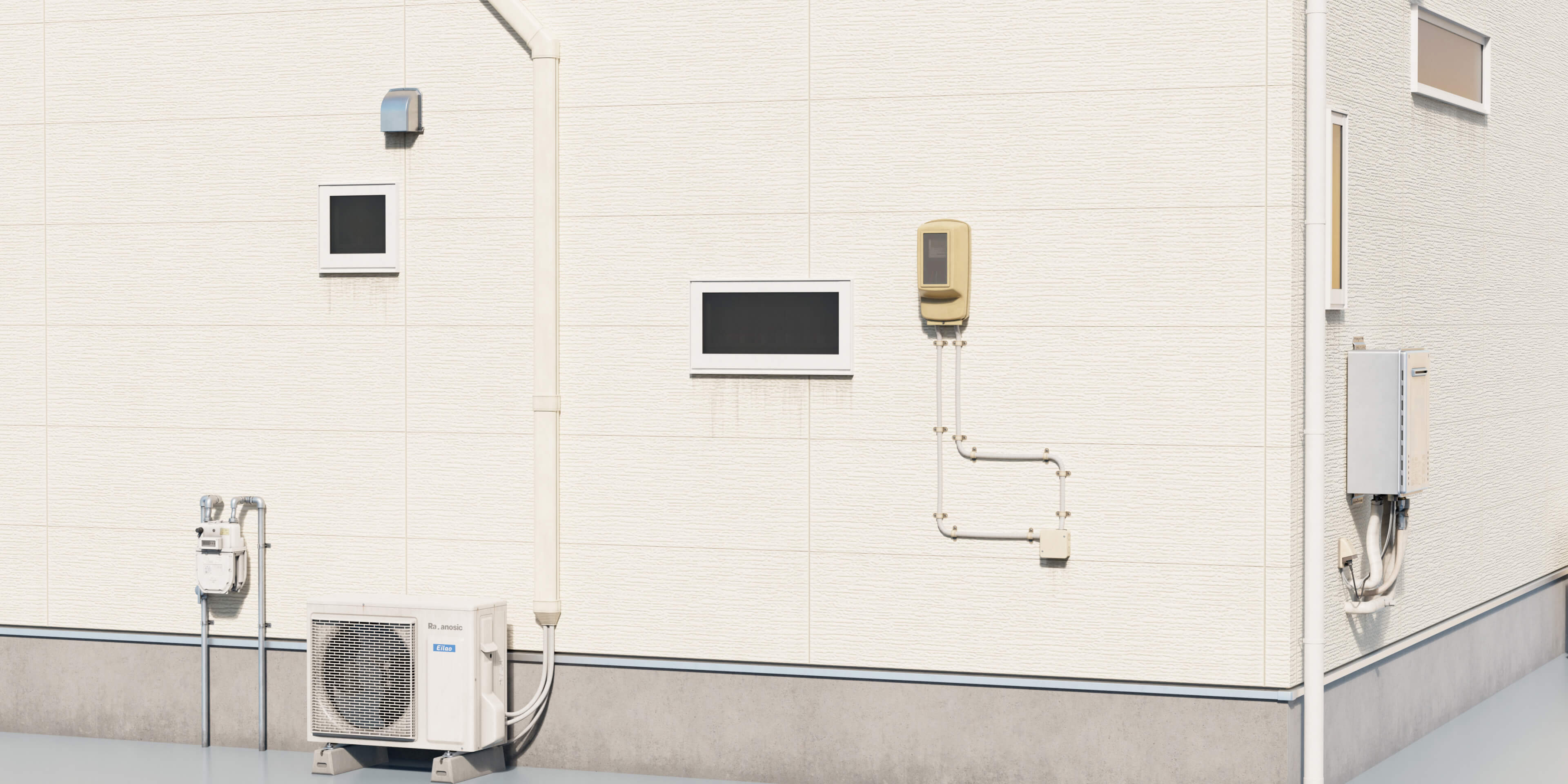 Japanese Modern House - TYO-FS02 3D Model by solo_GRV