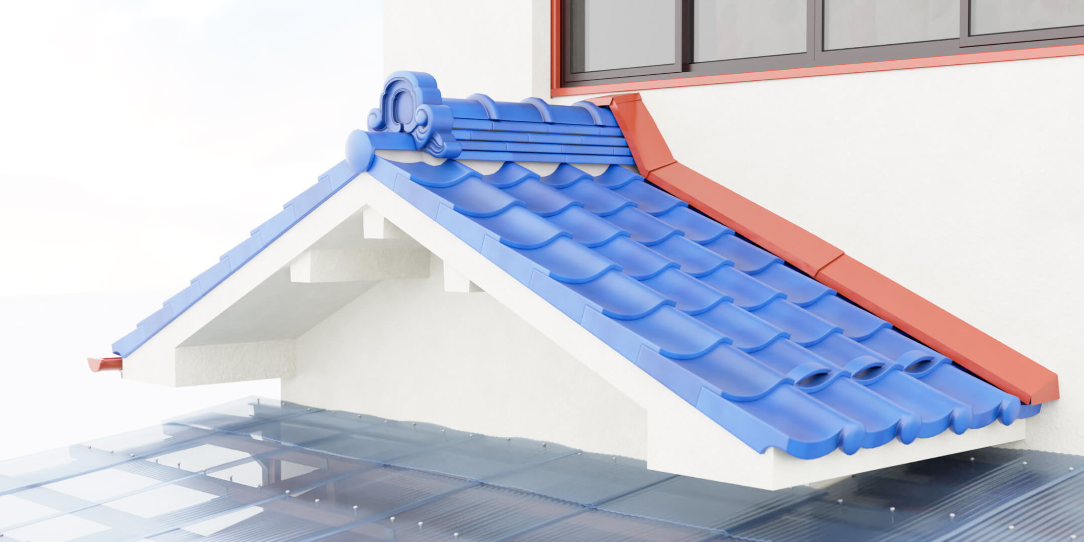 Japanese Roof Tiles J53A - 3D Model by solo_GRV