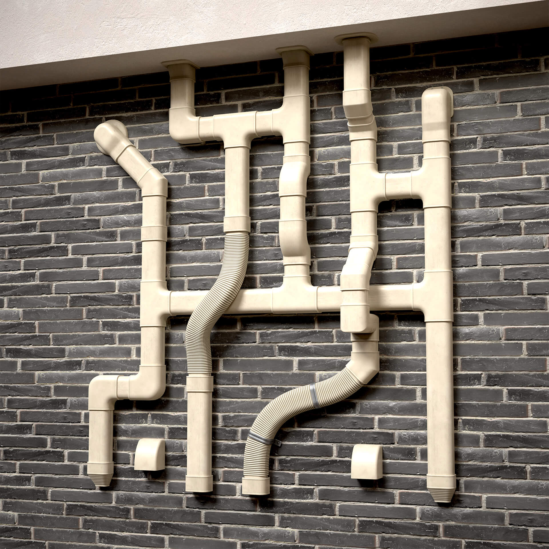 Piping Cover - SD100 3D Model by solo_GRV