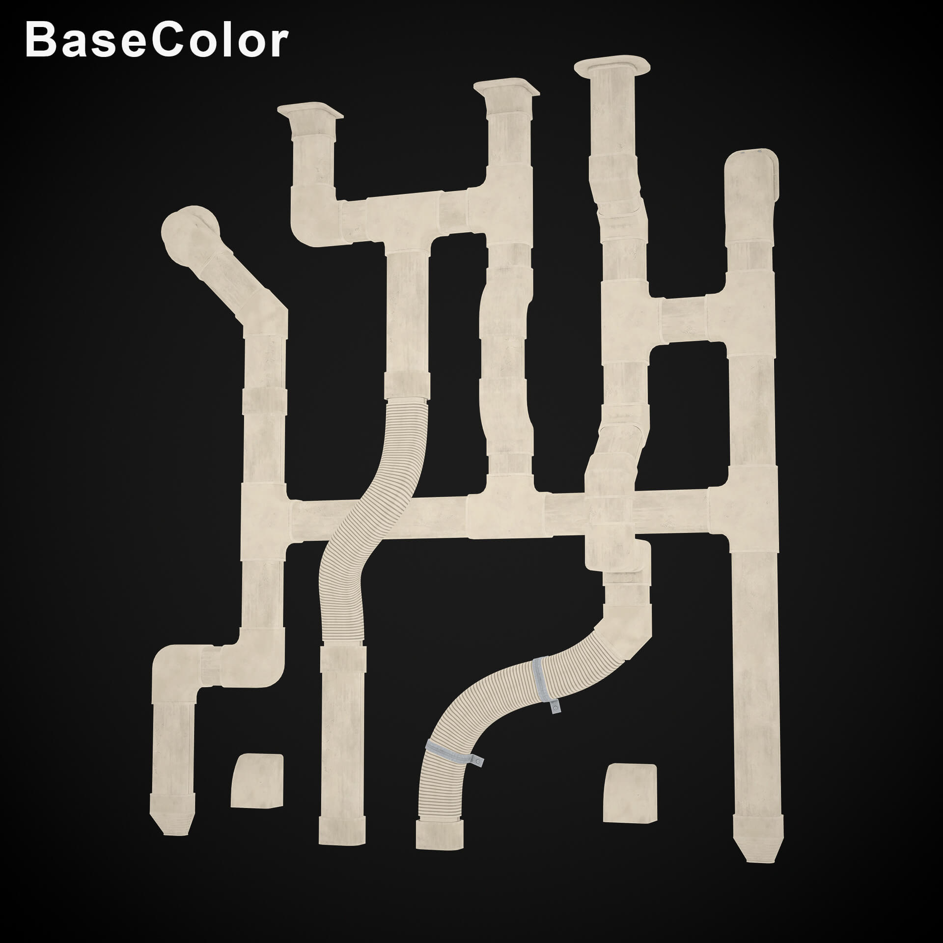 Piping Cover - SD100 3D Model by solo_GRV