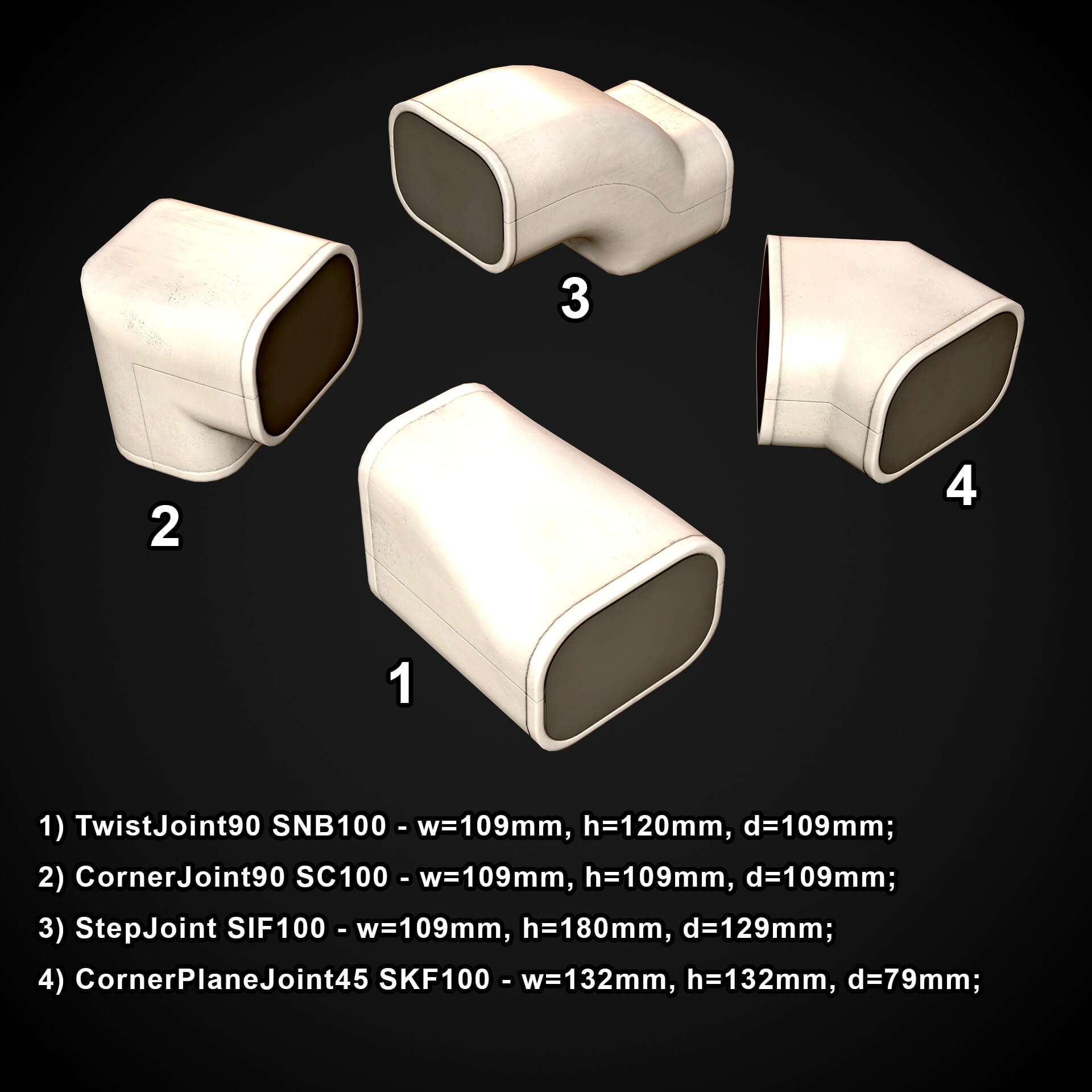 Piping Cover - SD100 3D Model by solo_GRV