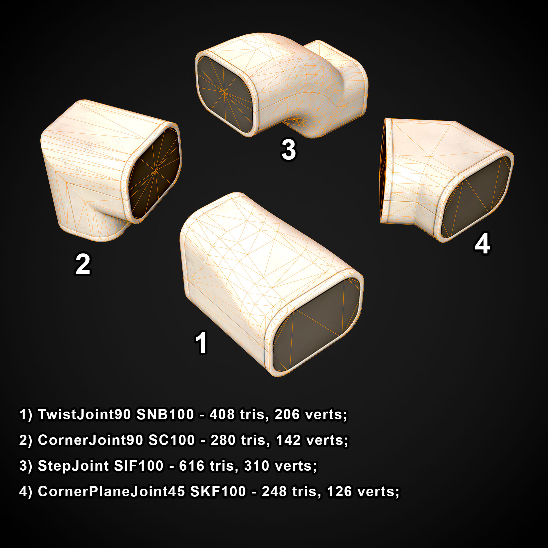 Piping Cover - SD100 3D Model by solo_GRV