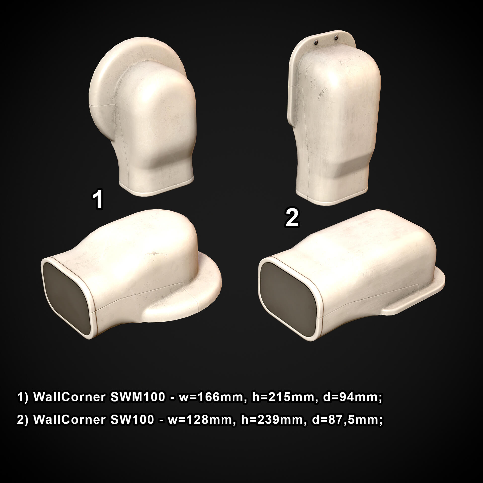 Piping Cover - SD100 3D Model by solo_GRV