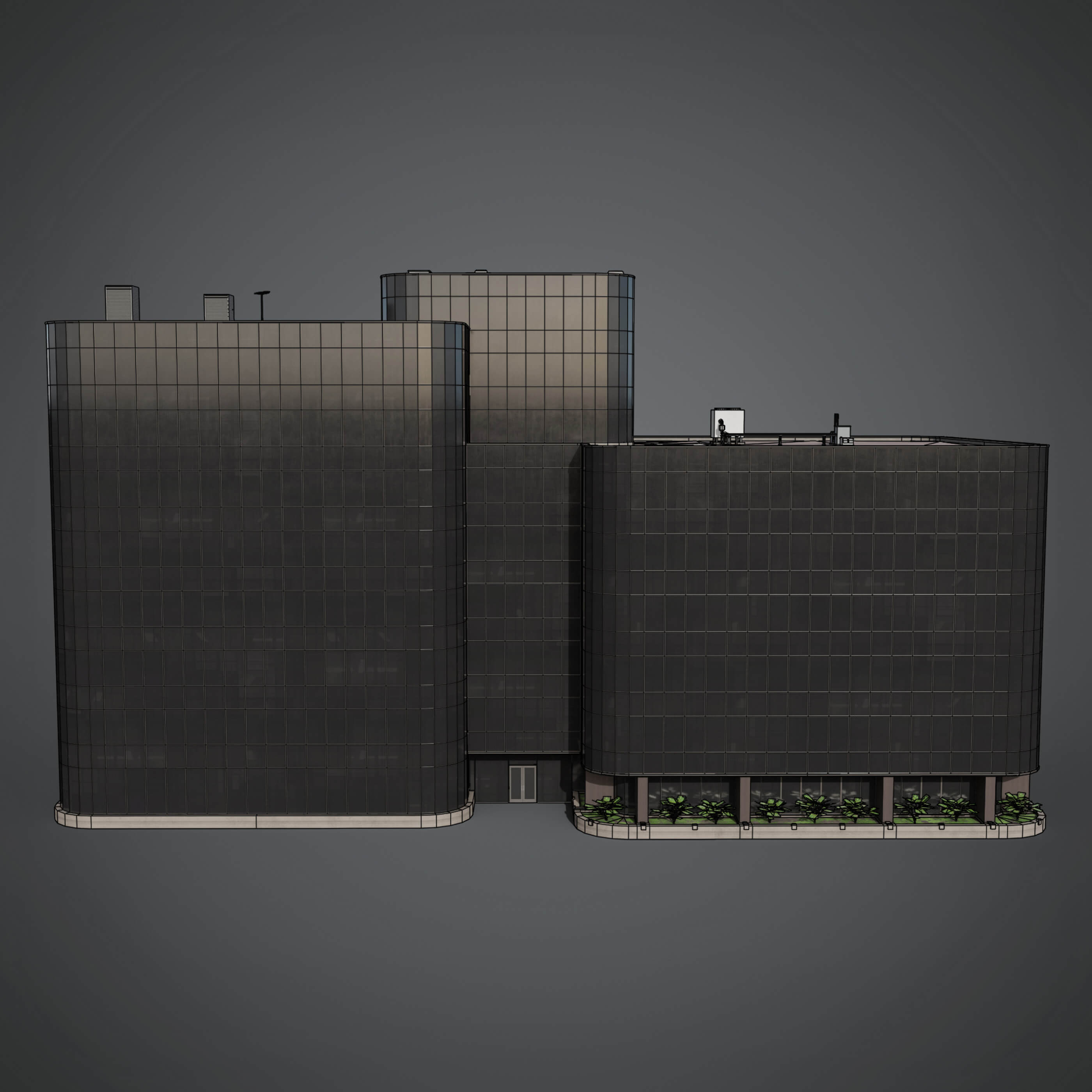 Seattle Office Building - RCI 3D Model by solo_GRV