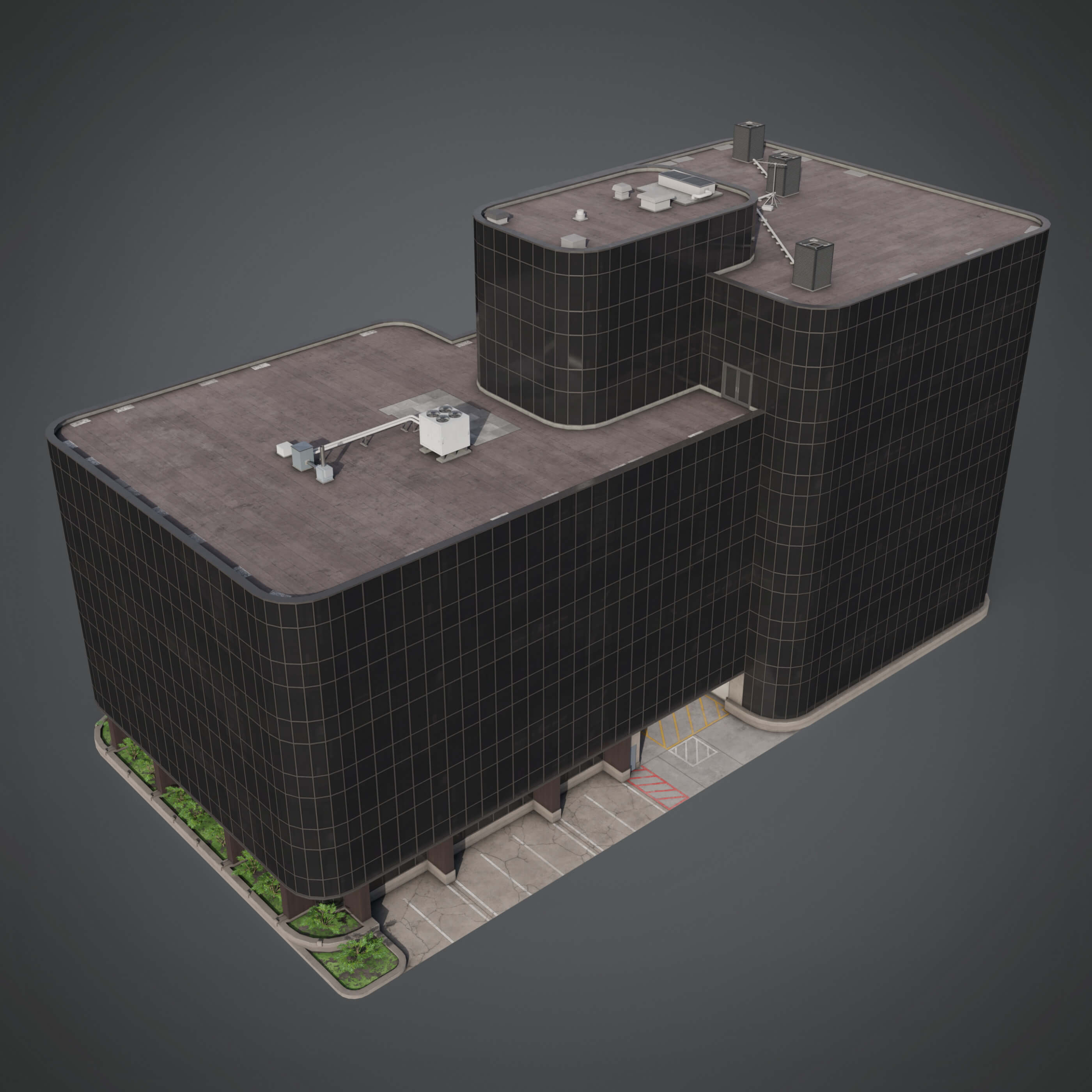 Seattle Office Building - RCI 3D Model by solo_GRV