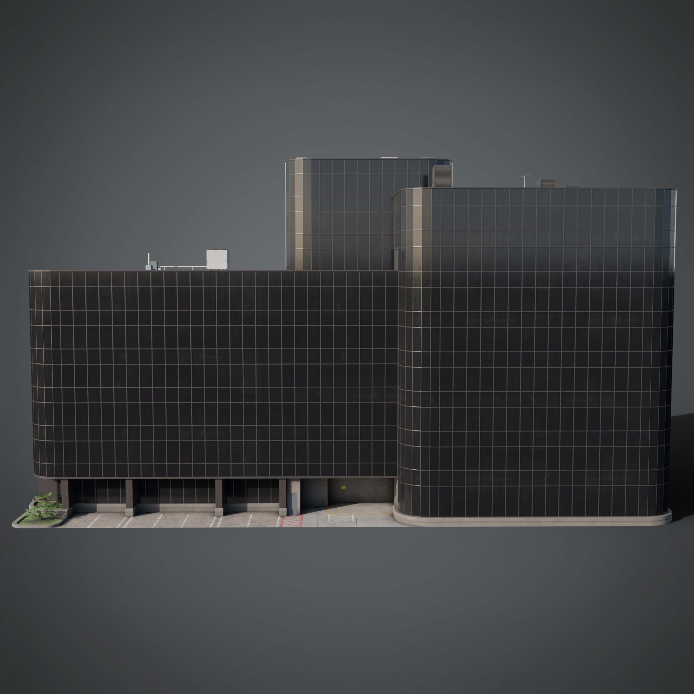 Seattle Office Building - RCI 3D Model by solo_GRV