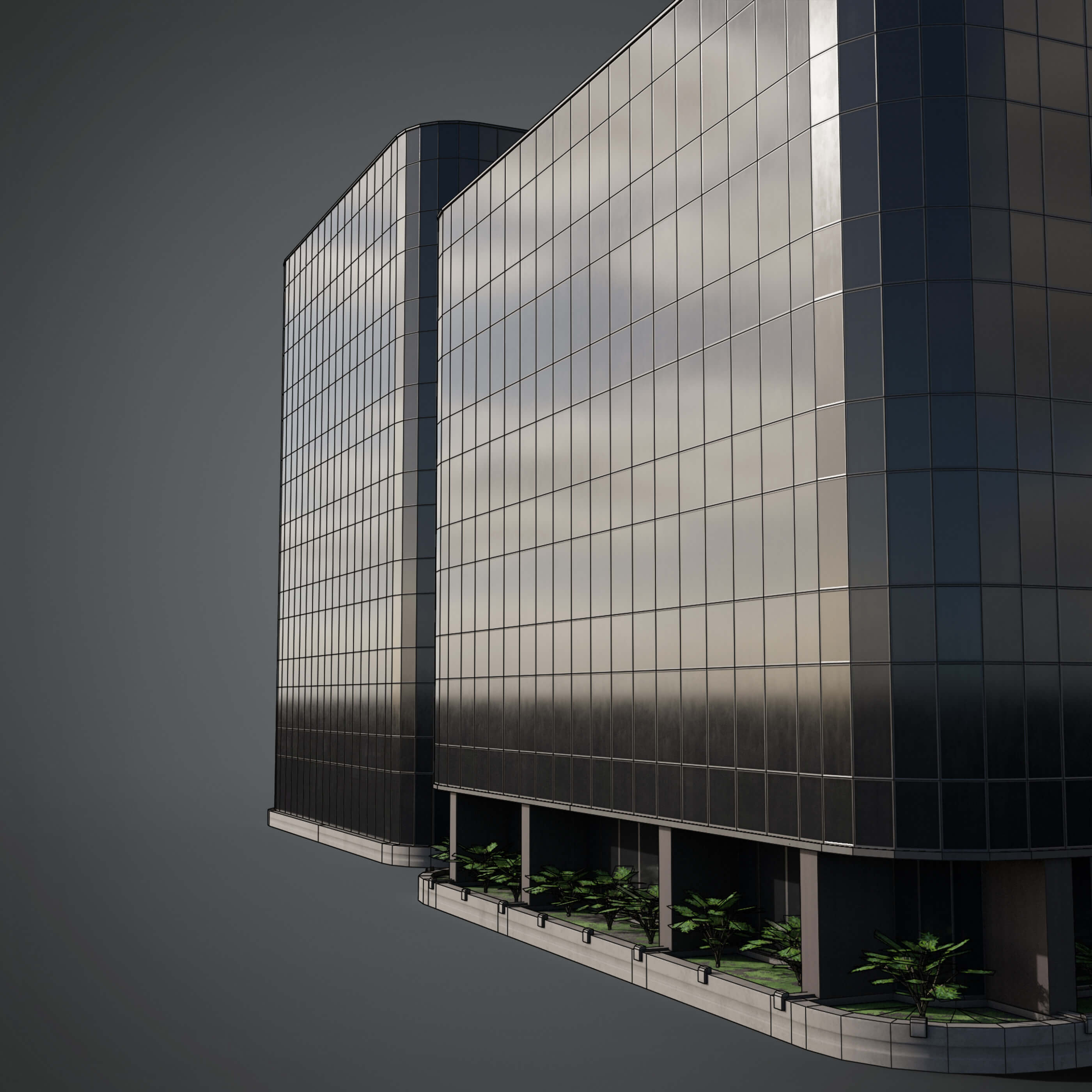 Seattle Office Building - RCI 3D Model by solo_GRV