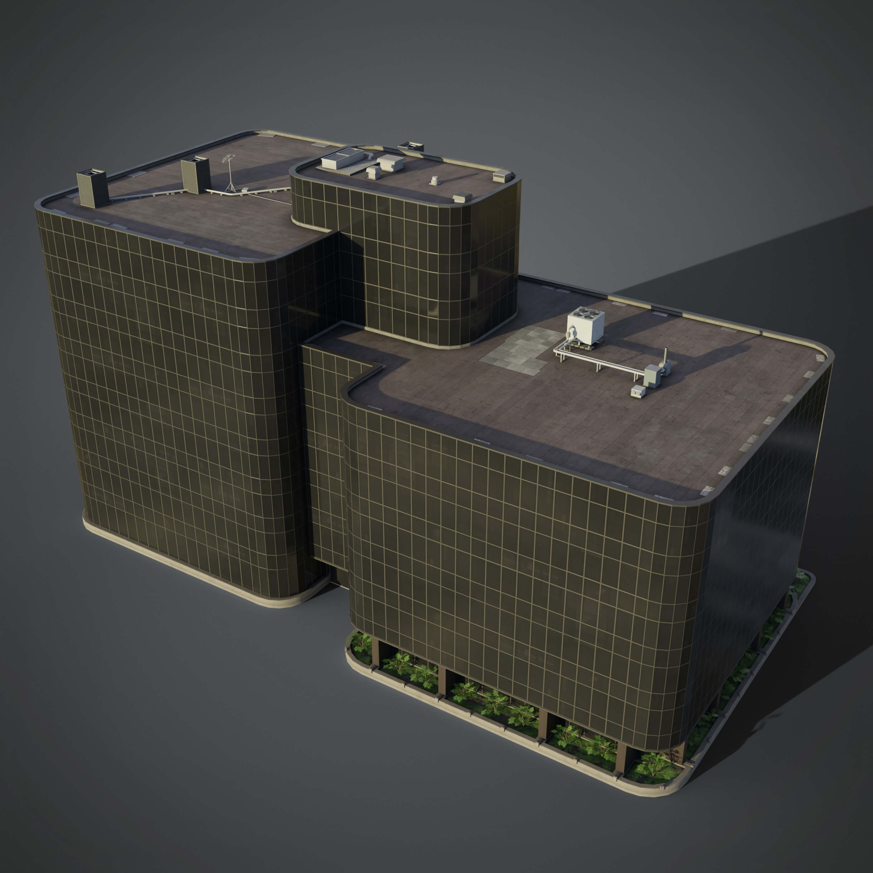 Seattle Office Building - RCI 3D Model by solo_GRV