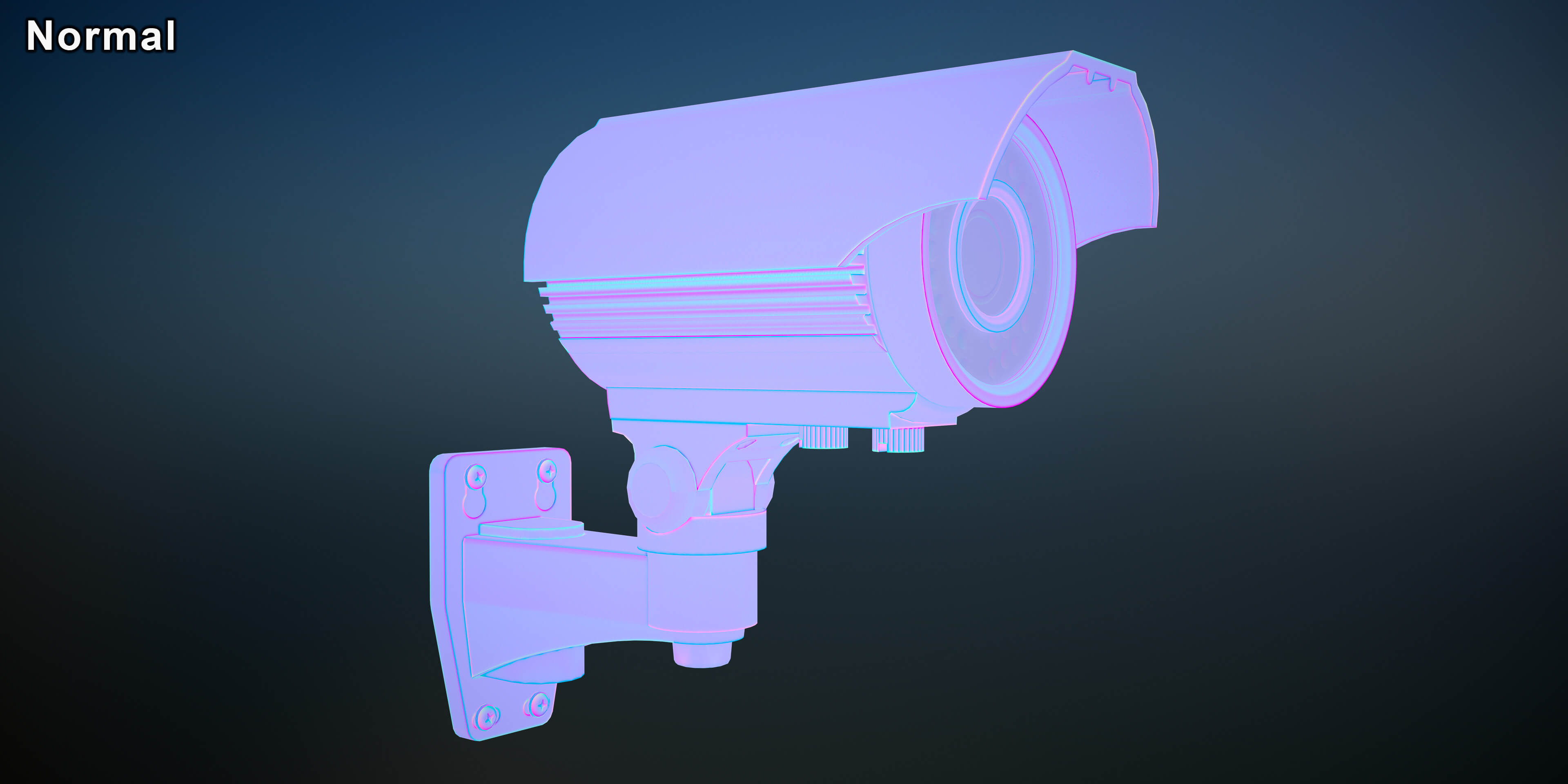 Security Camera - NRQ4696 3D Model by solo_GRV