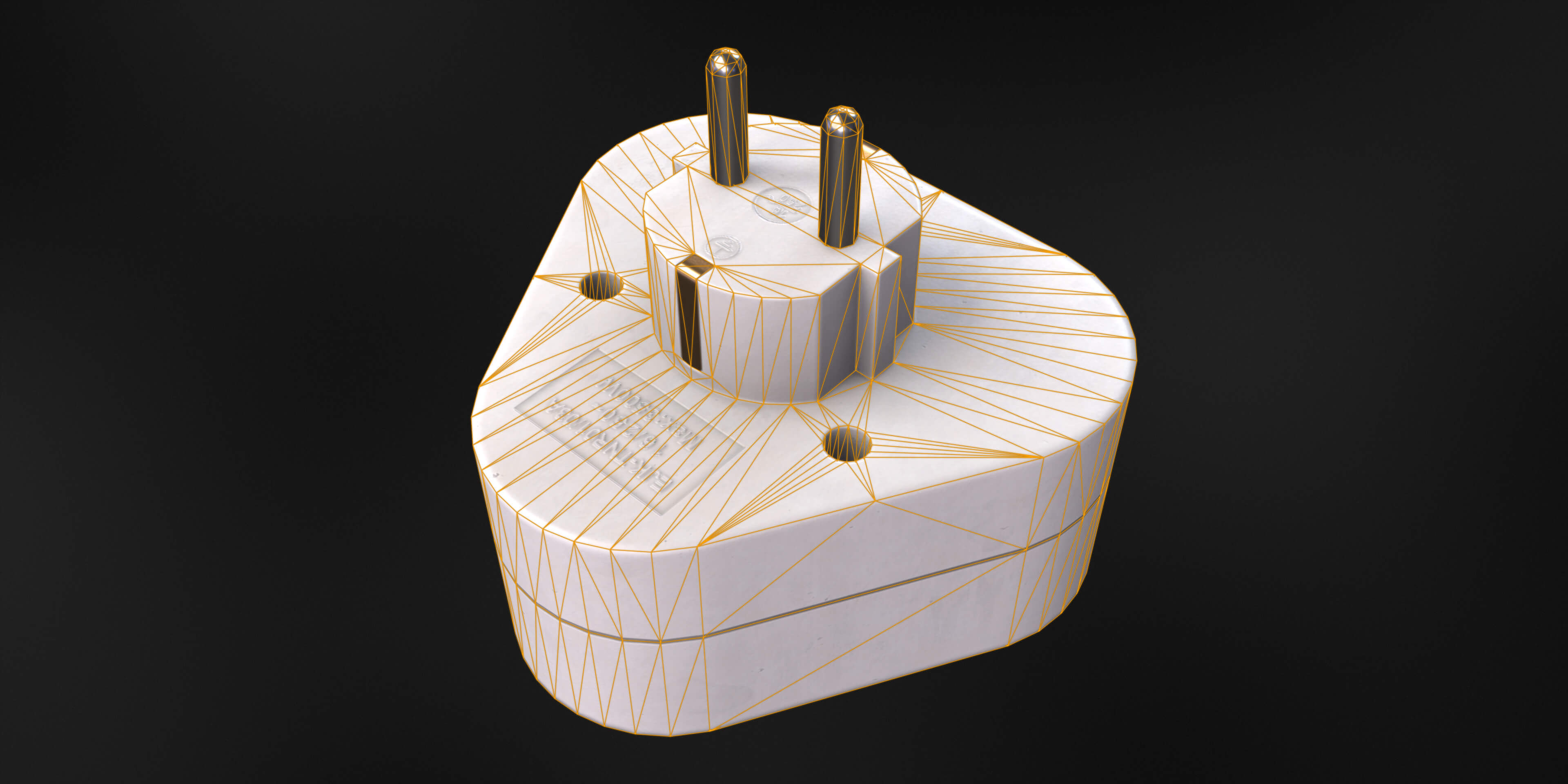 Triple Socket Adapter – Tk-S1 3D Model by solo_GRV