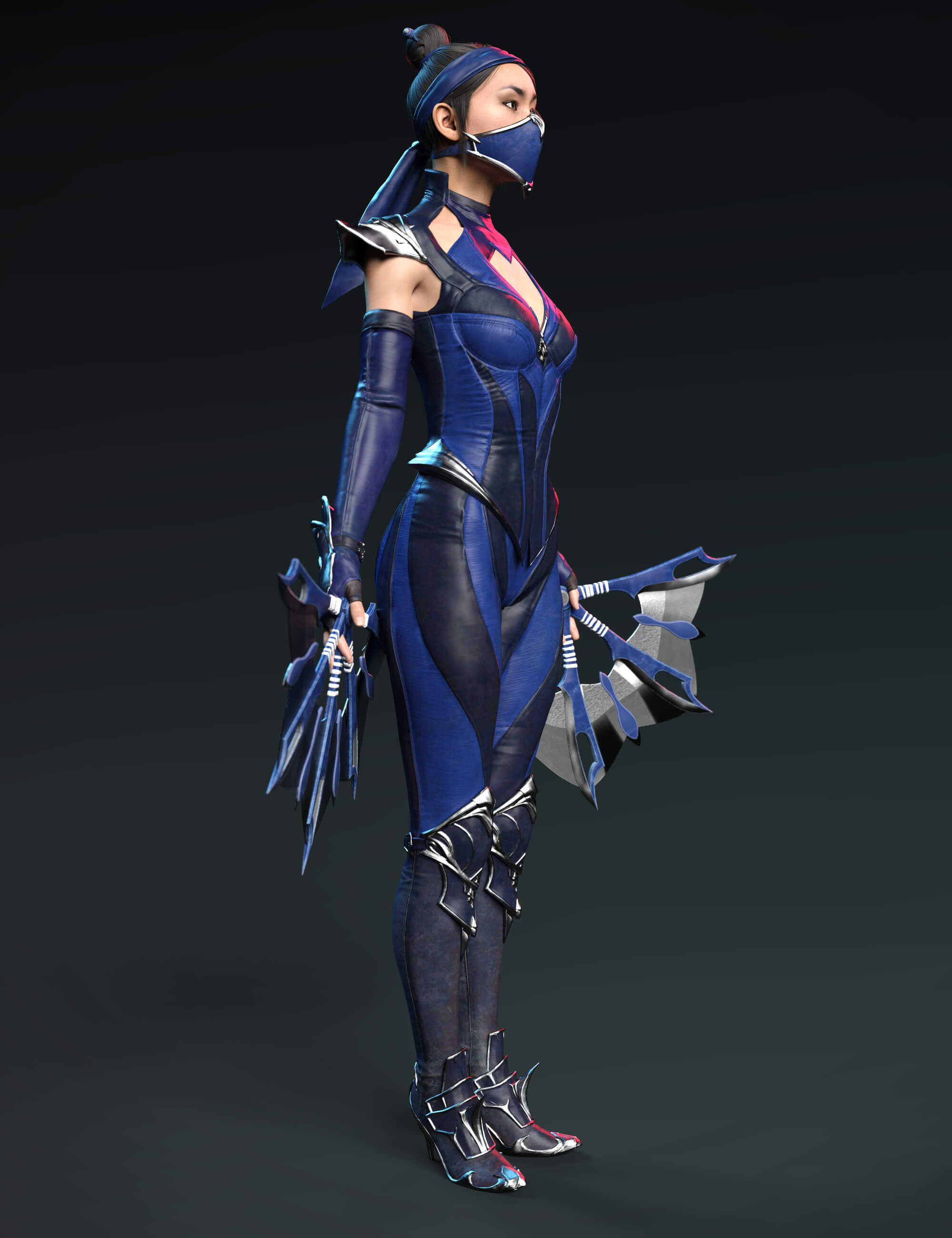 Kitana for Genesis 8 and 8.1 Female - Daz Content by Sonne