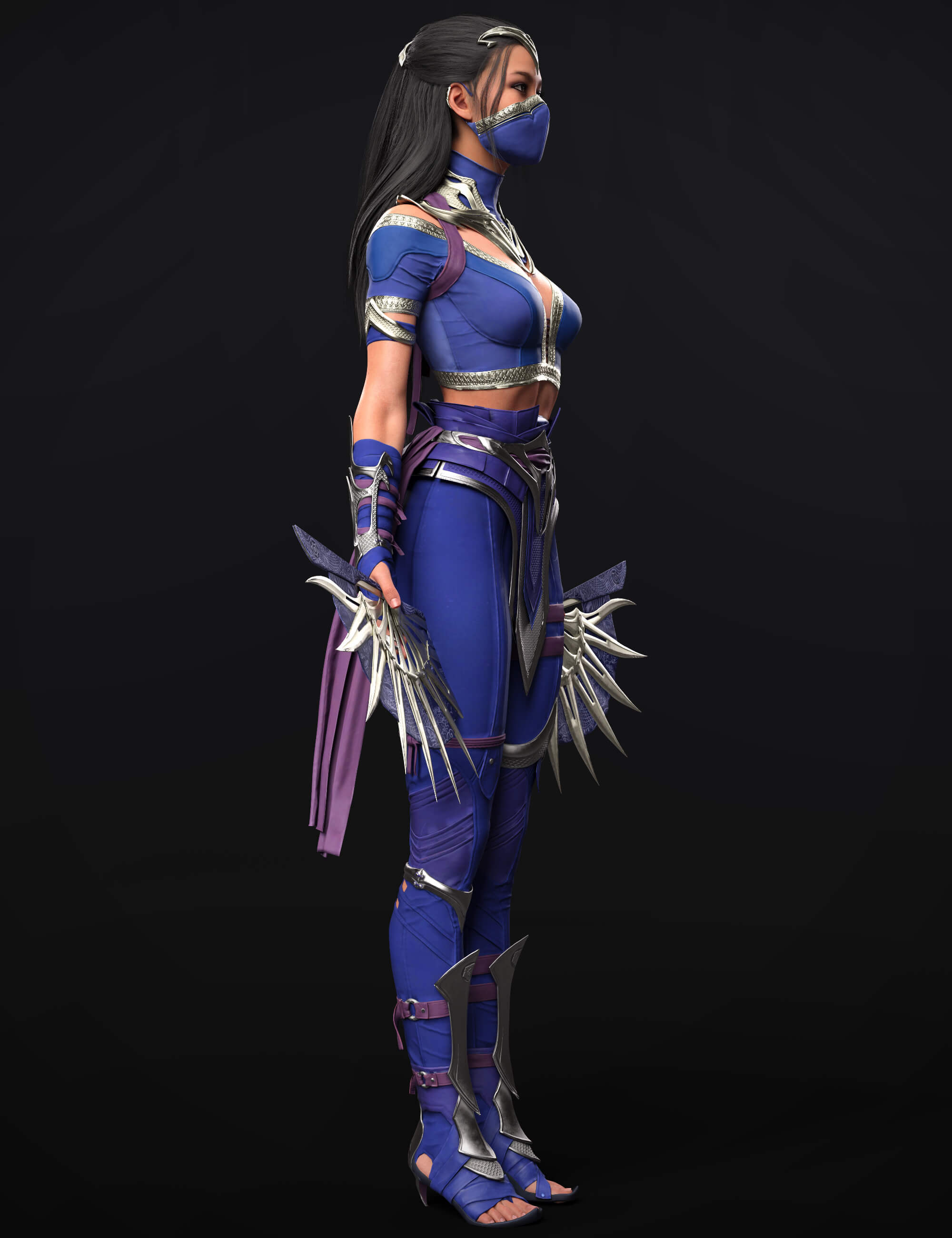 Kitana for Genesis 8 and 8.1 - Daz Content by Sonne