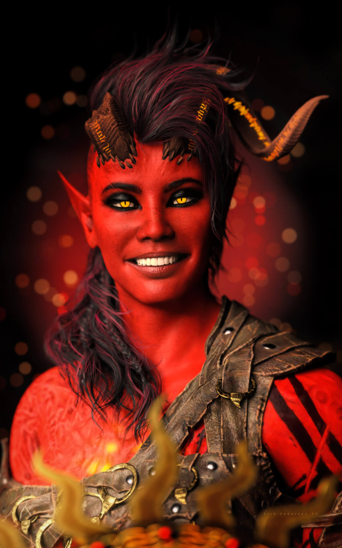 Zariel Tiefling for Genesis 8 and 8.1 Female - Daz Content by Sonne