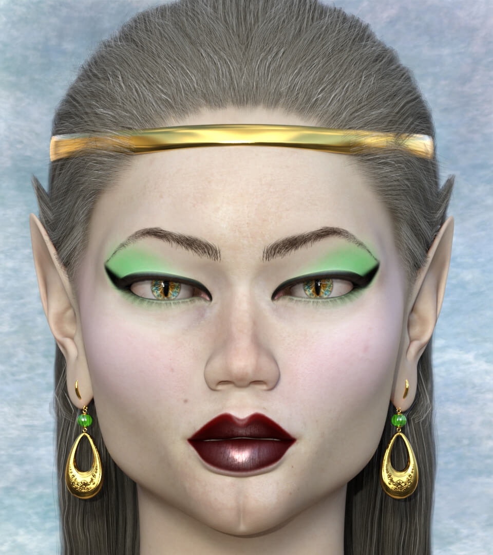 Elven Princess 3D Render, Digital Art by sonny-conner