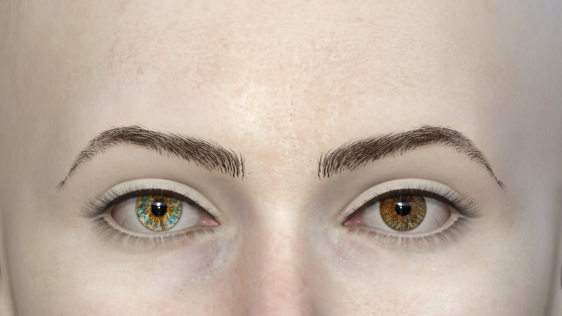 Interesting Eyes 3D Render, Digital Art by sonny-conner