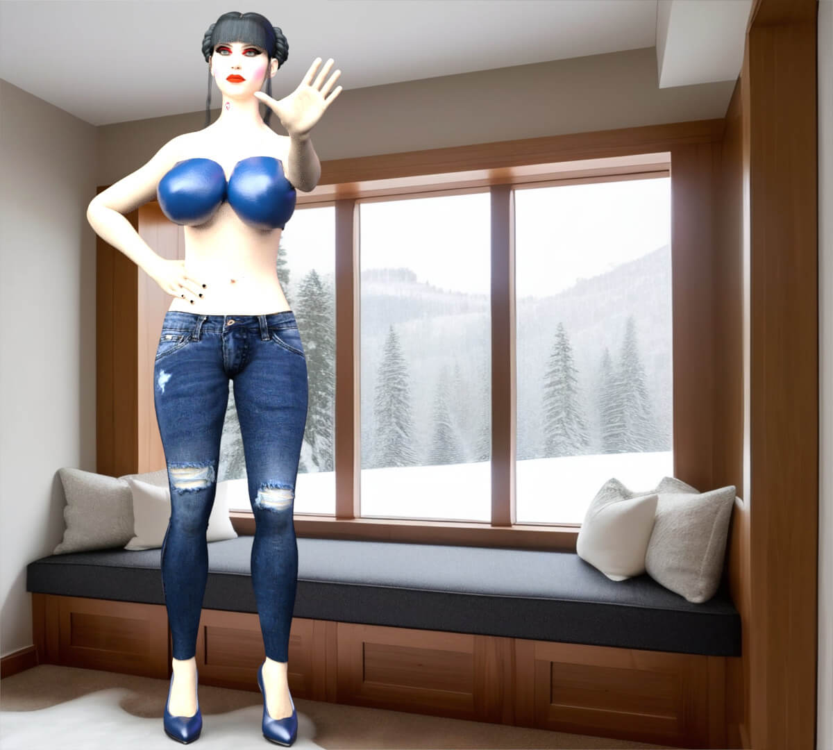 Photo Shoot 2 3D Render, Digital Art by sonny-conner