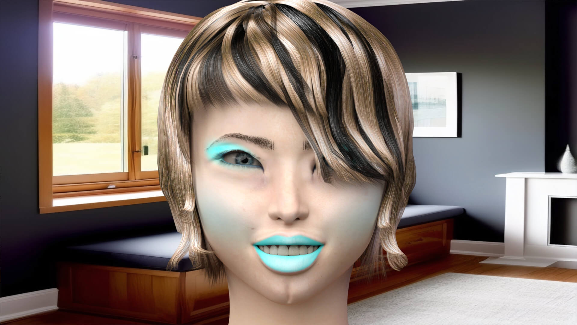 Pretty Smile 3D Render, Digital Art by sonny-conner