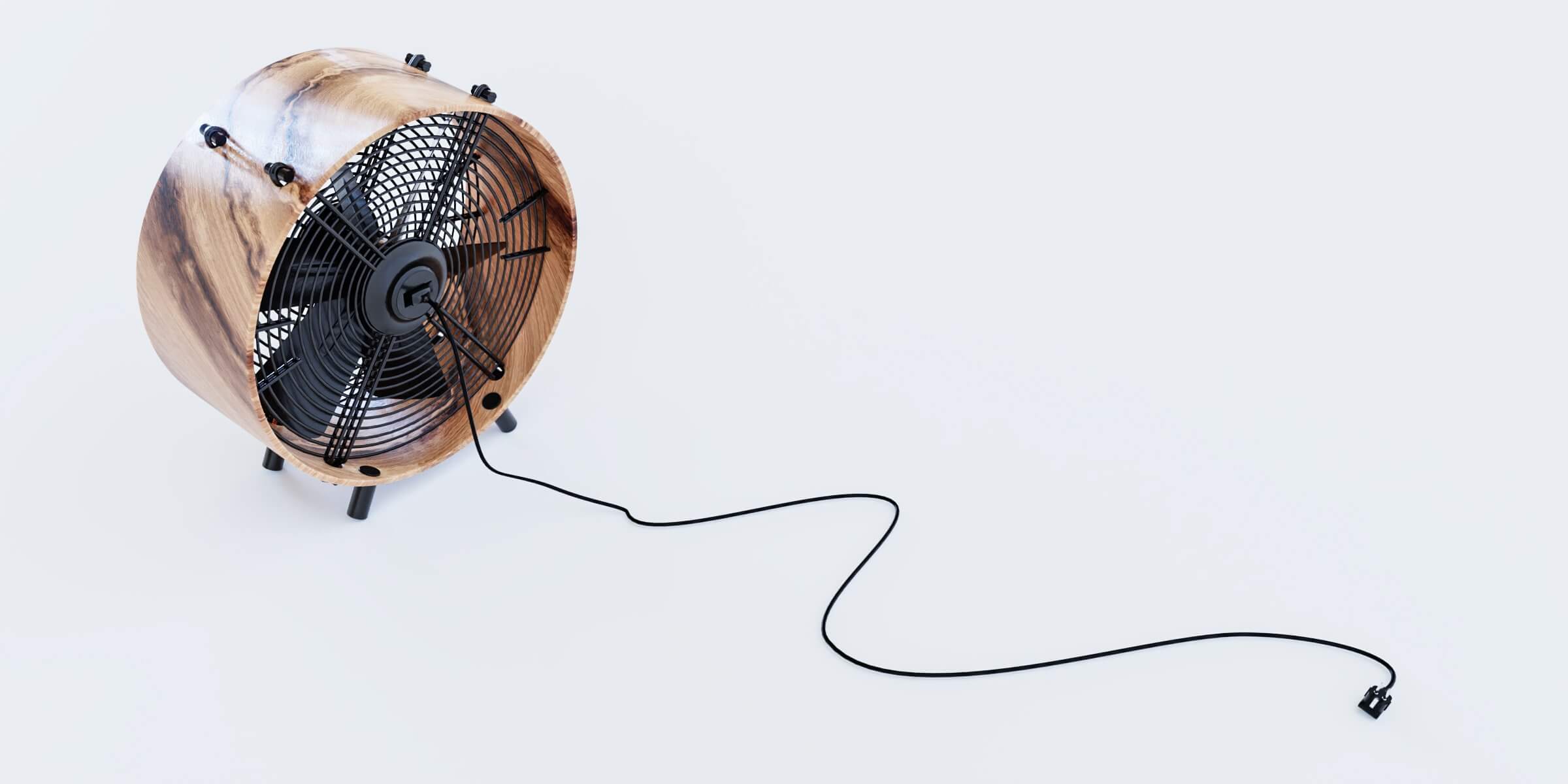 Floor Fan - 3D Model by sono2000