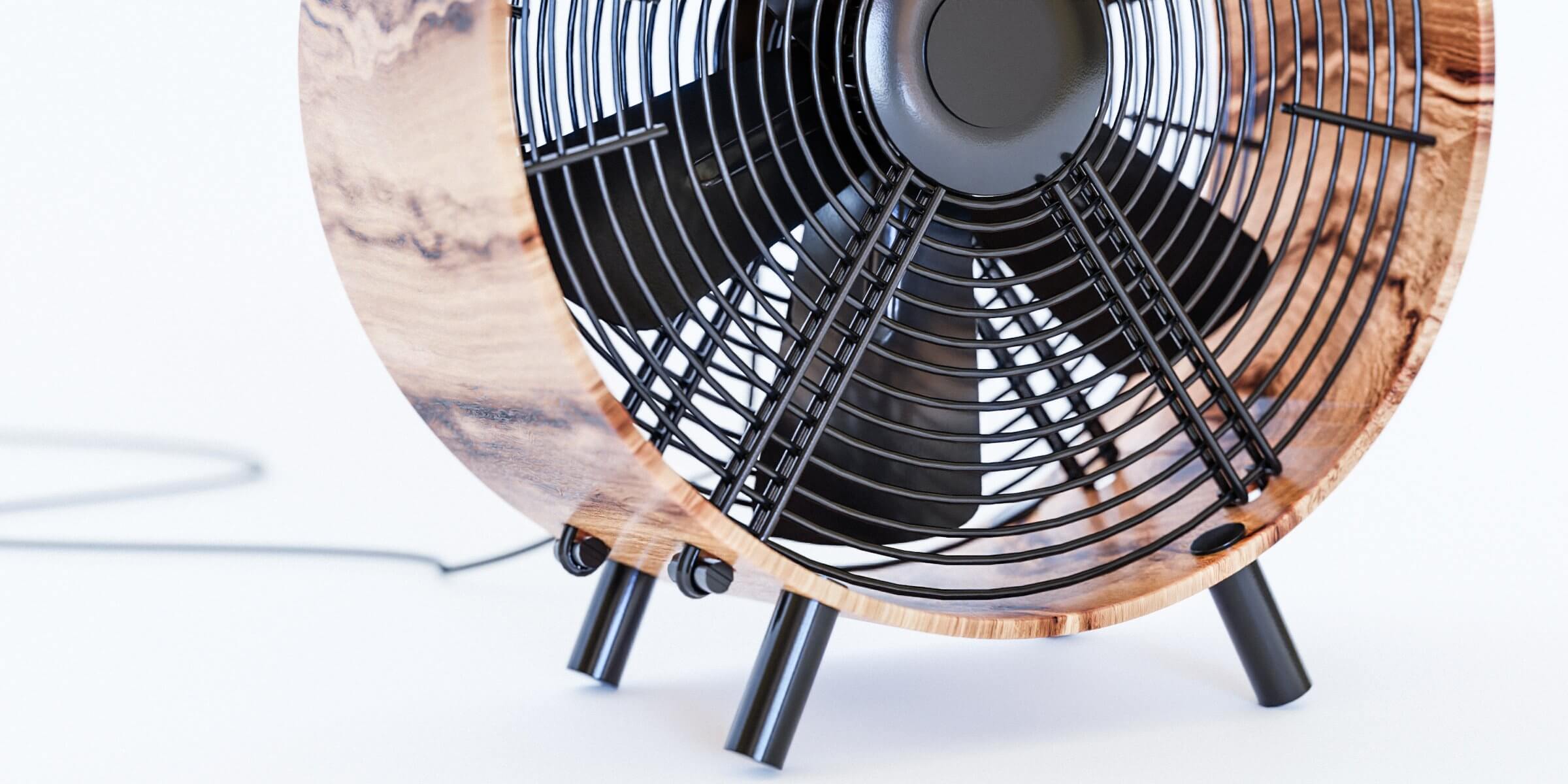 Floor Fan - 3D Model by sono2000