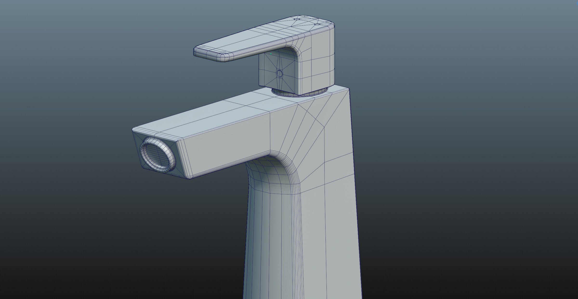 Generic Mixer Faucet - 3D Model by sono2000