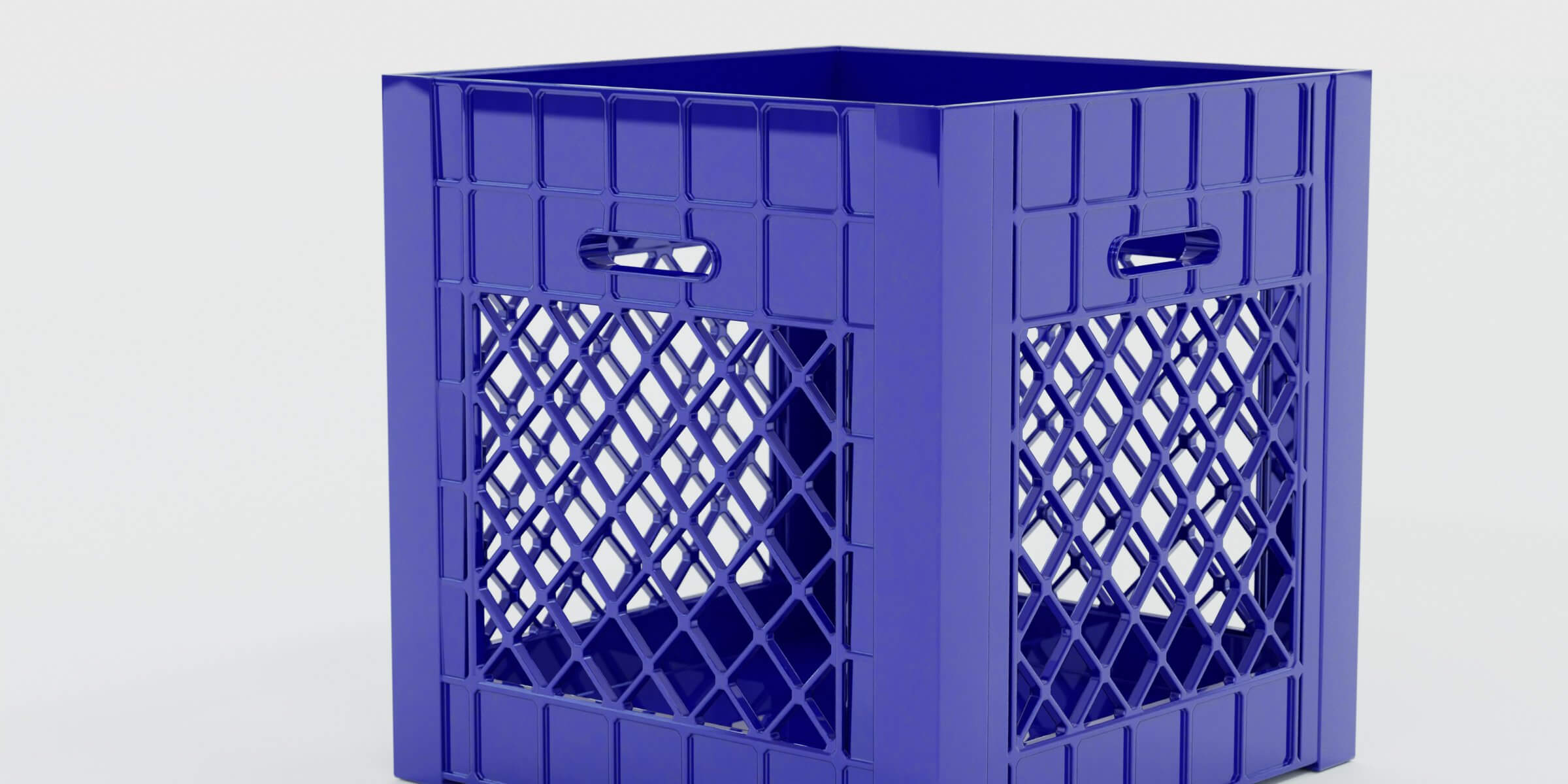 Plastic Crate - 3D Model by sono2000