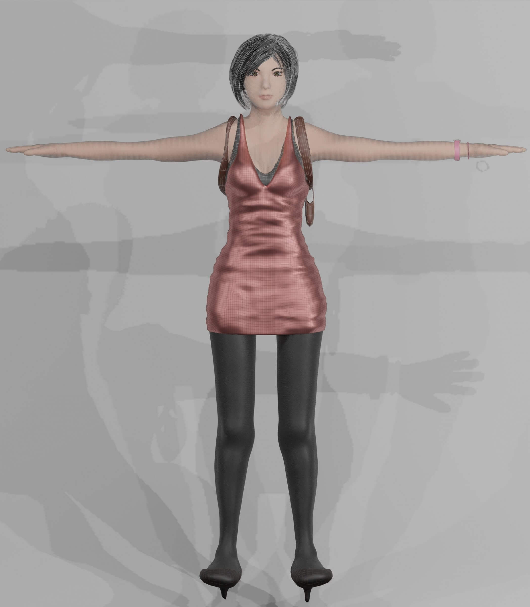 Ada Wong - 3D Model by SotSot23