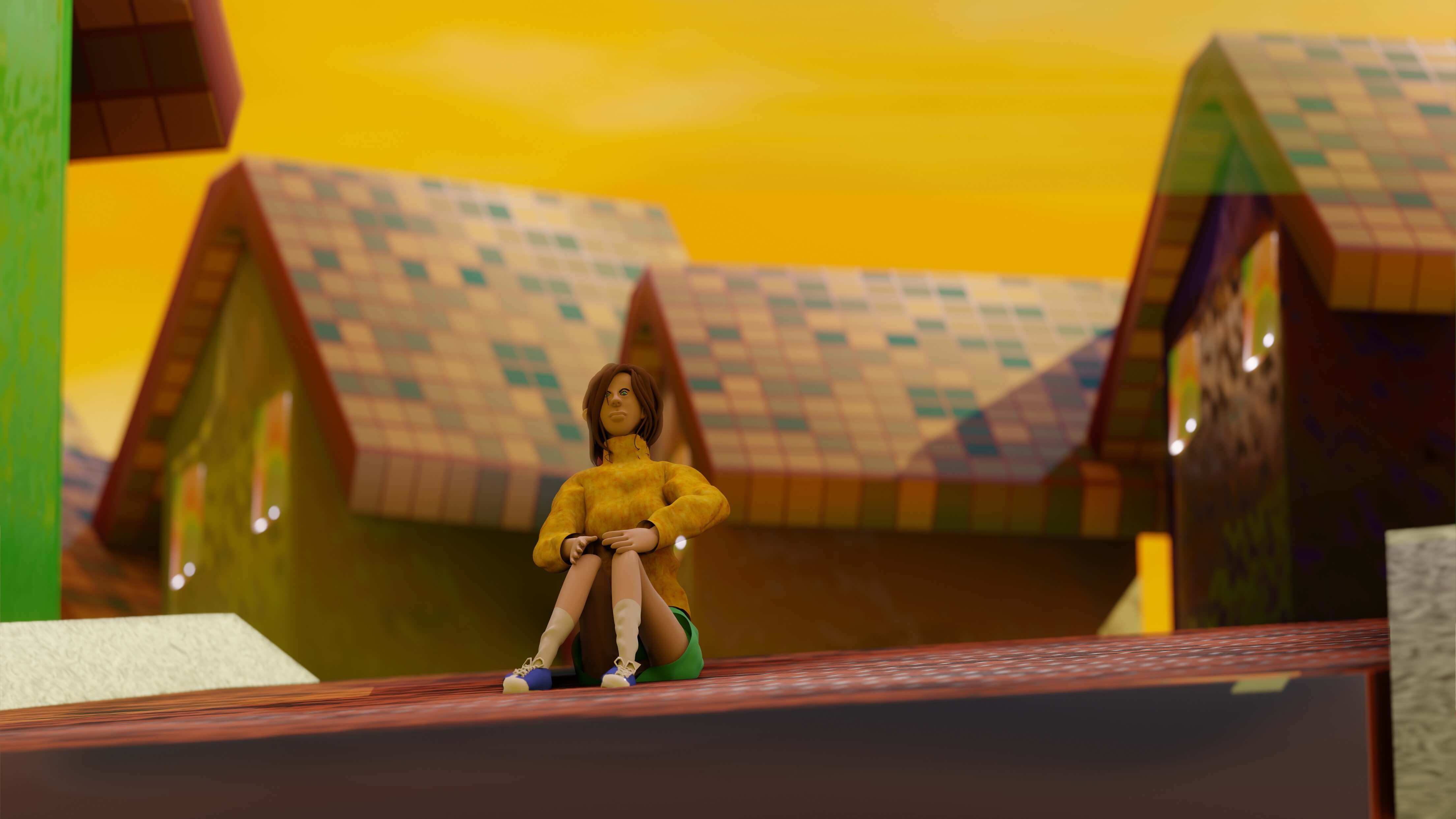 lYNN 3D Render, Digital Art by SotSot23