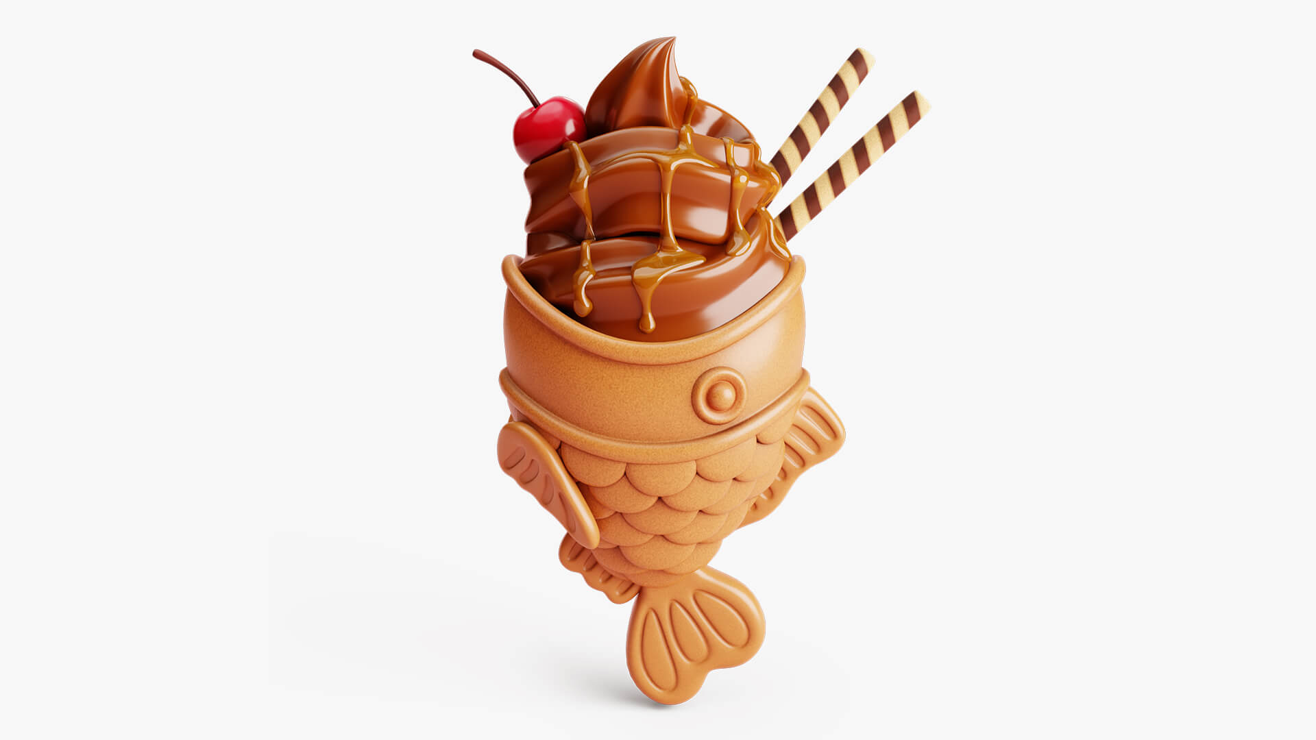 Taiyaki Fish Ice Creams Collection by SoulDELF