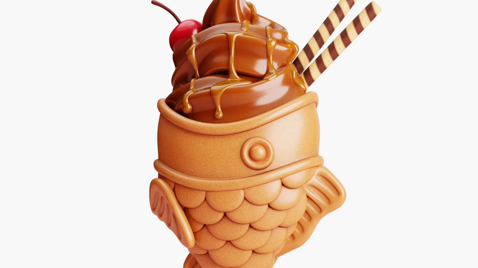 Taiyaki Fish Ice Creams Collection by SoulDELF