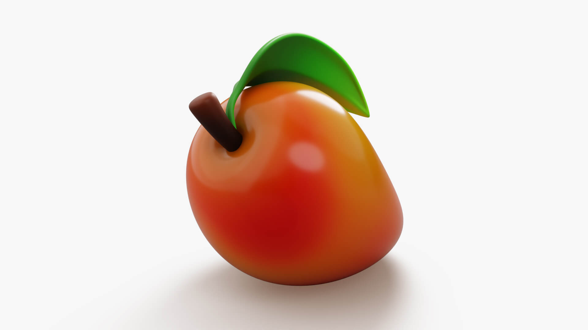 Mango Fruit Stylized - 3D Model by SoulDELF