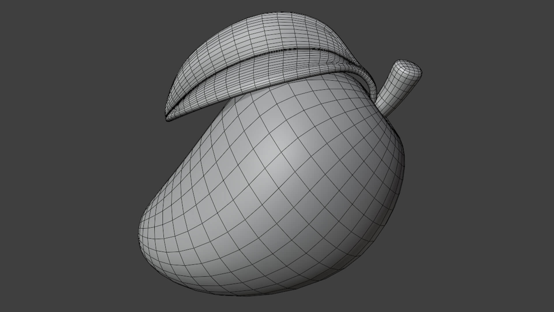 Mango Fruit Stylized - 3D Model by SoulDELF