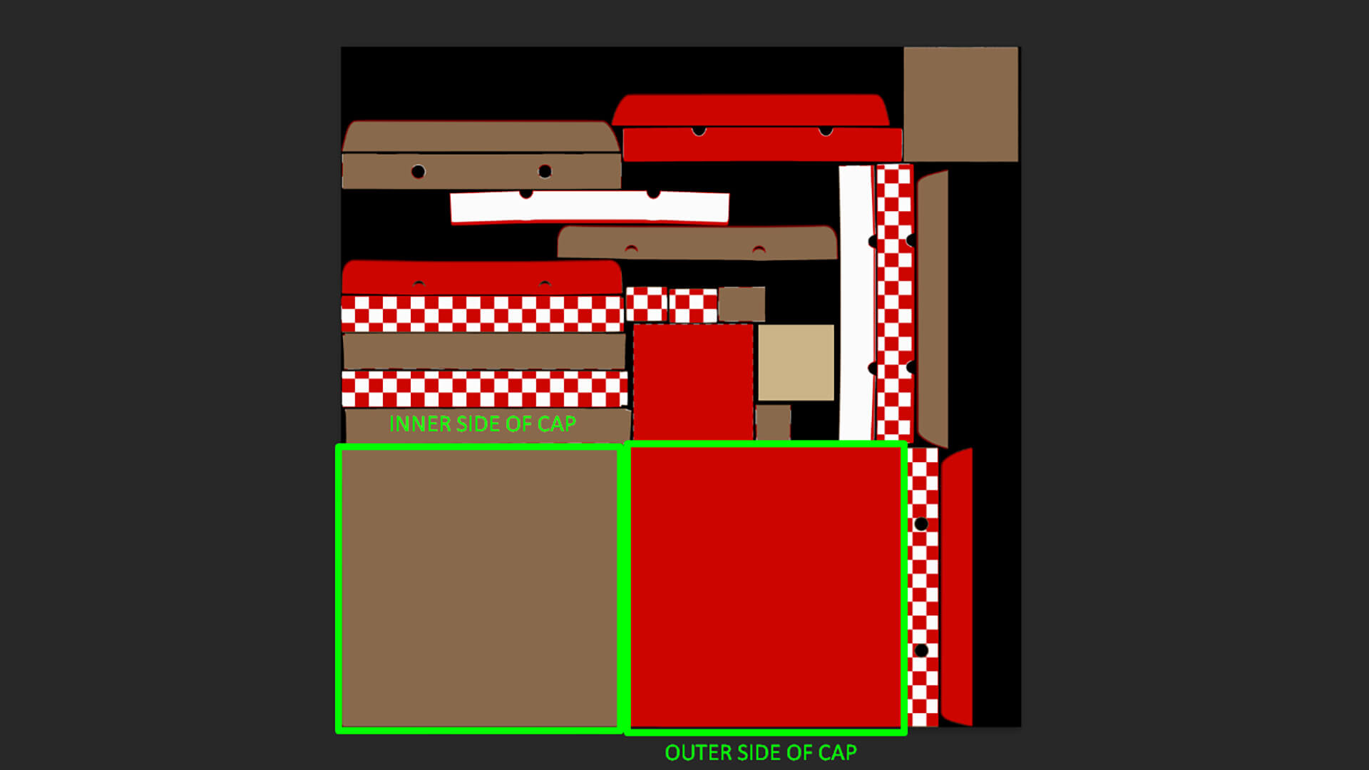 Pepperoni Pizza in Box Stylized - 3D Model by SoulDELF