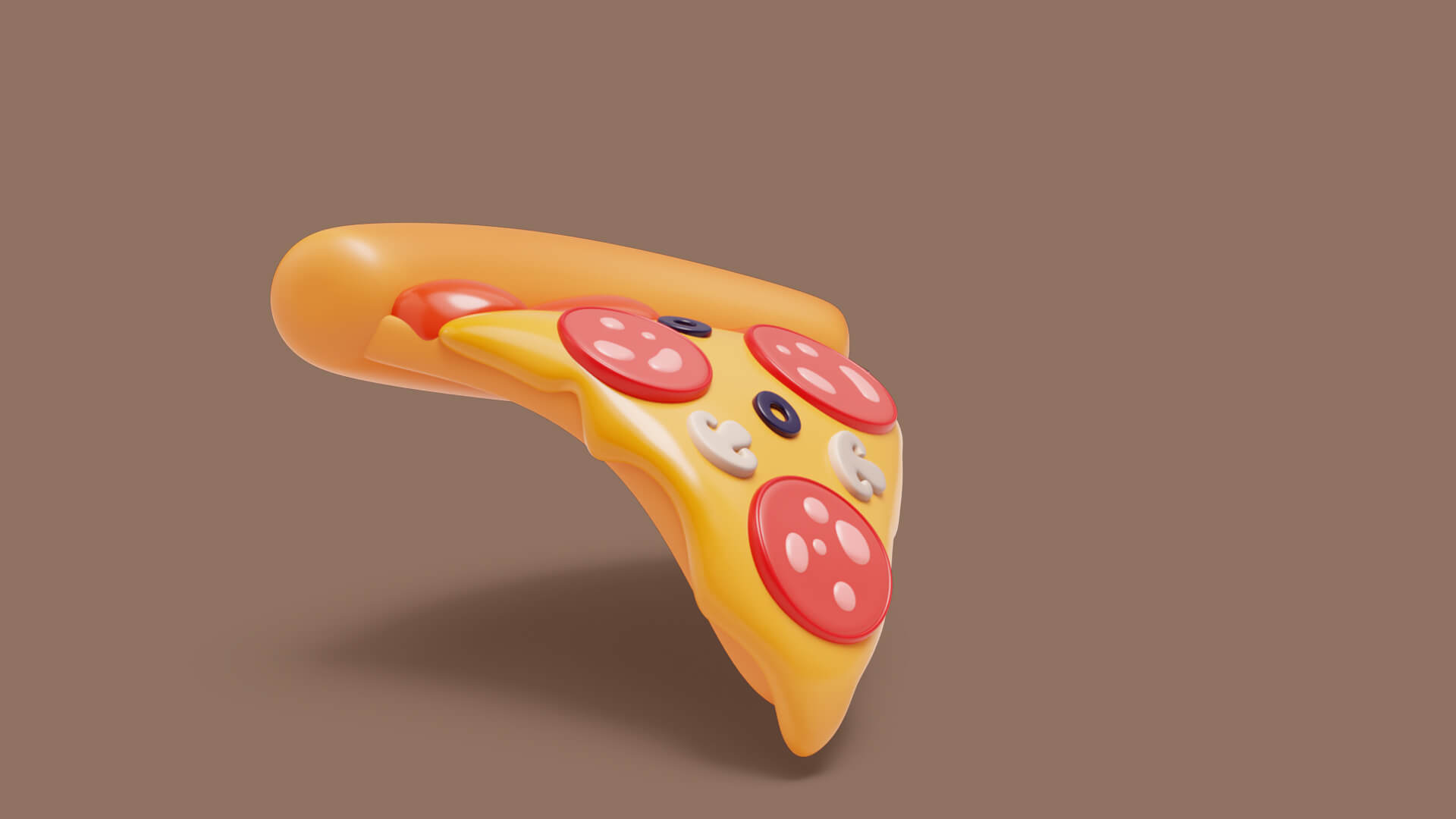 Pizza Stylized - 3D Model by SoulDELF