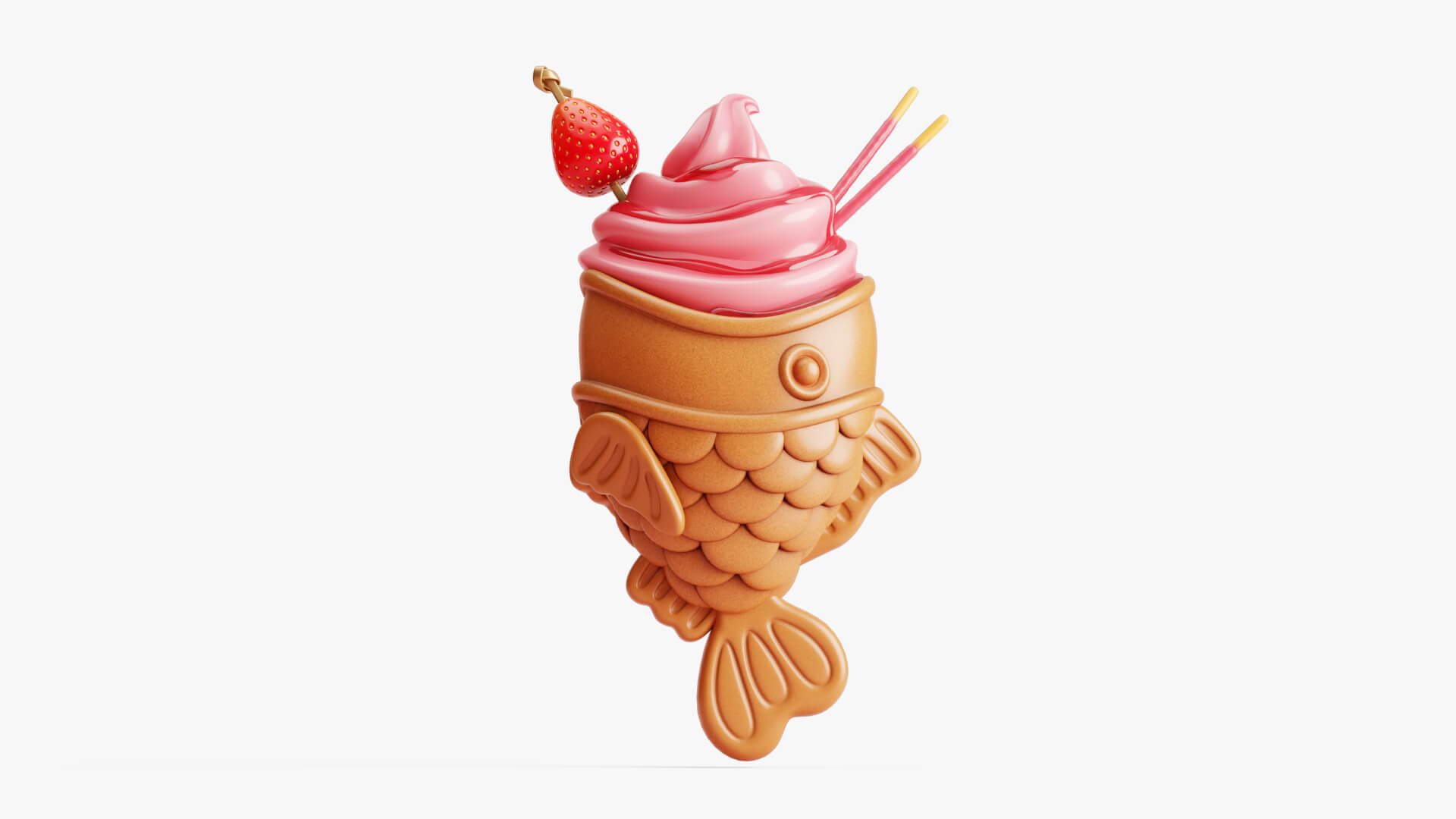 Taiyaki Fish Ice Creams Collection by SoulDELF